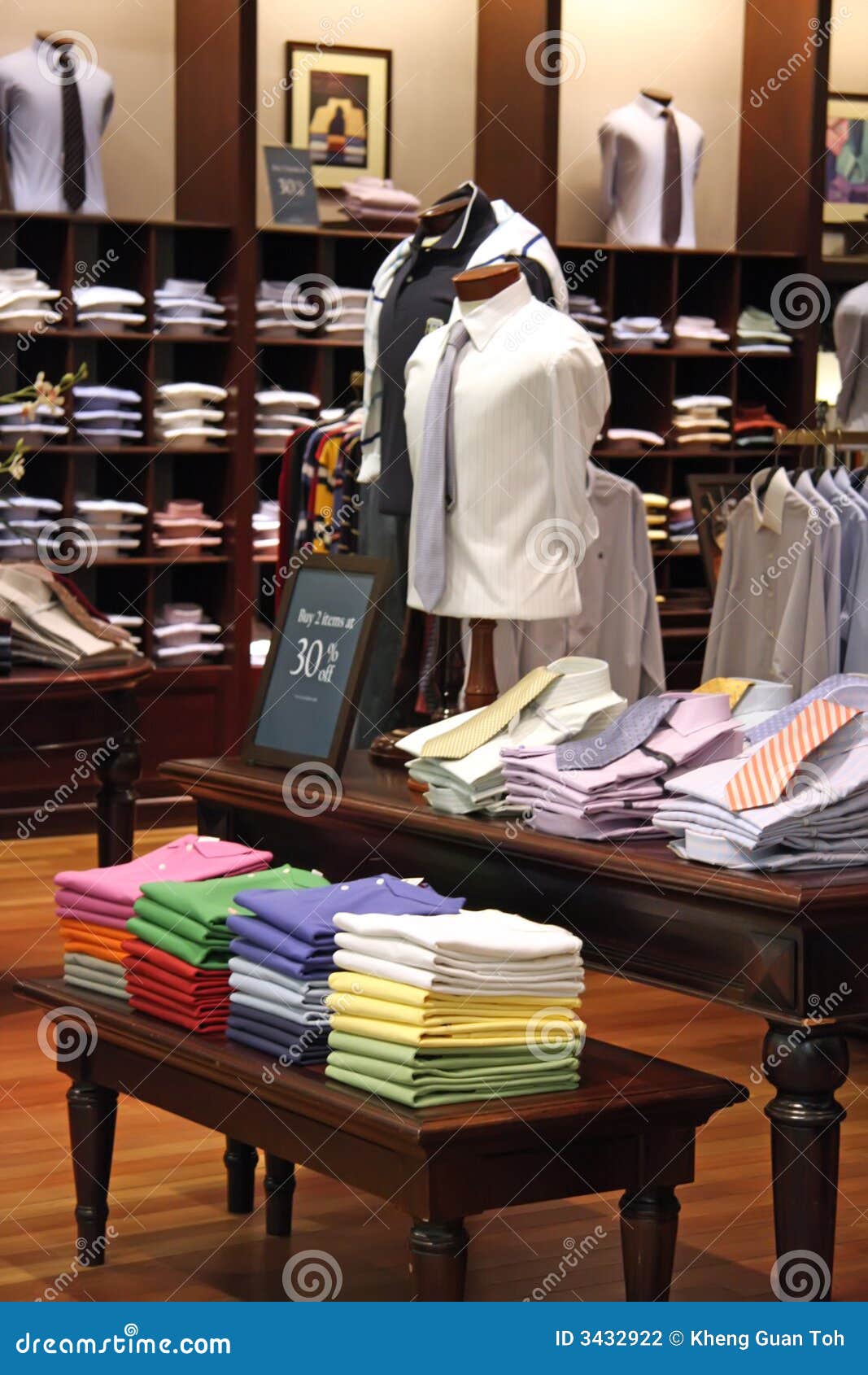 Fashion retail stock photo. Image of luxury, garments - 3432922