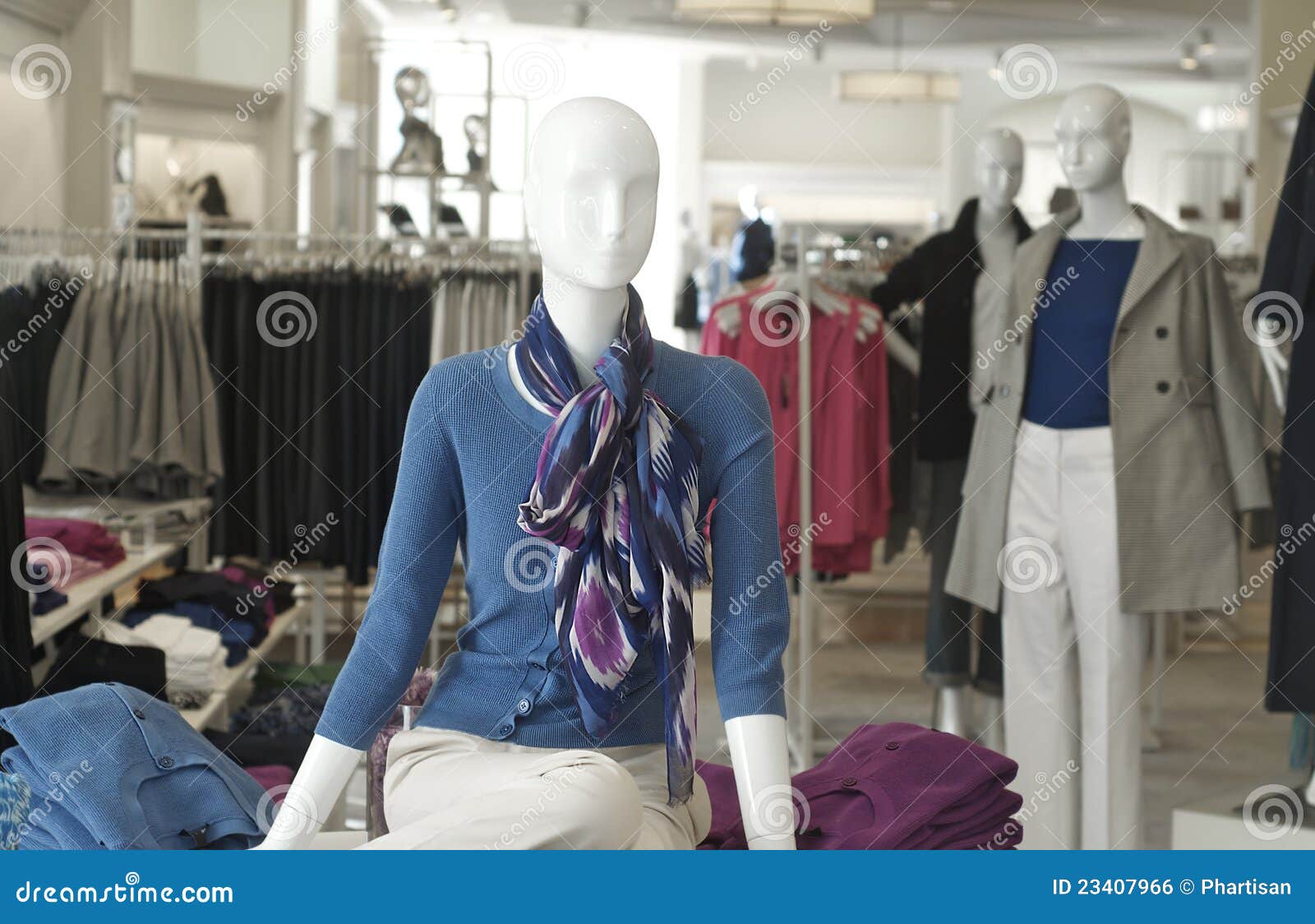 Fashion retail store stock photo. Image of elegance, marketing - 23407966