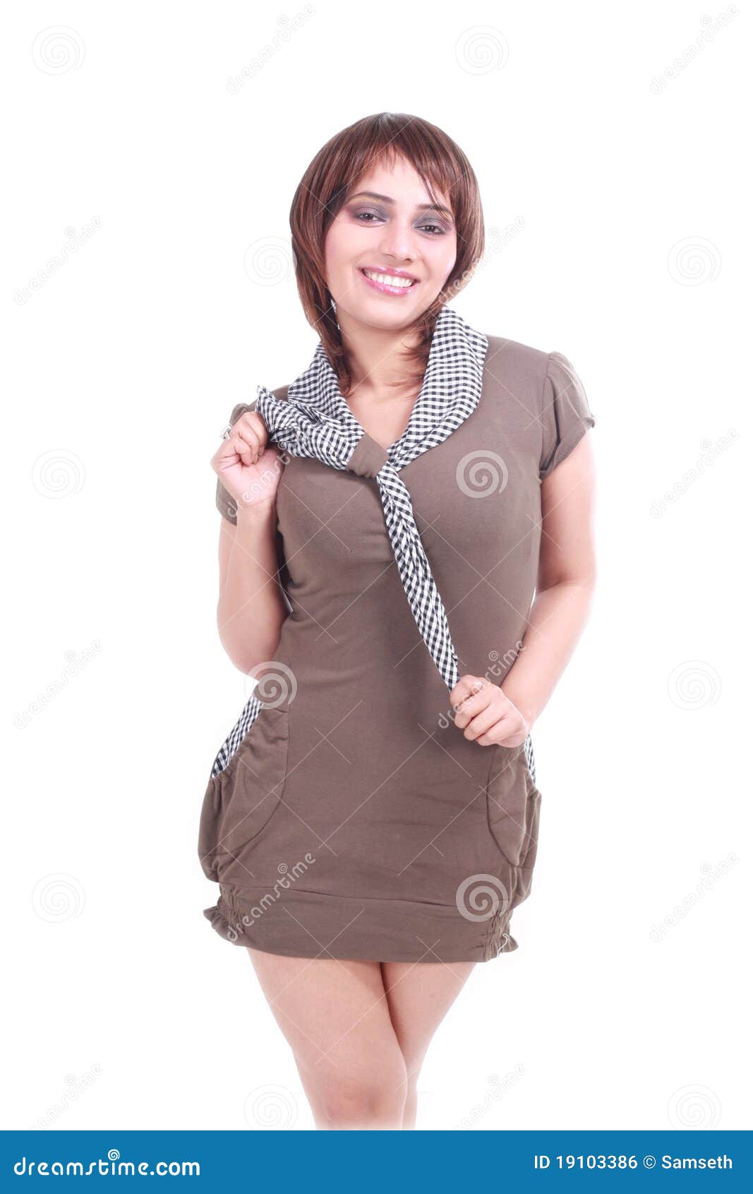 Fashion Shoot with Female Model Stock Photo - Image of abdomen, female ...