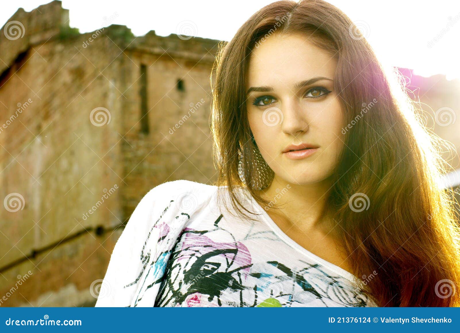 Fashion Shot of Beautiful Model Stock Photo - Image of lady, attractive ...