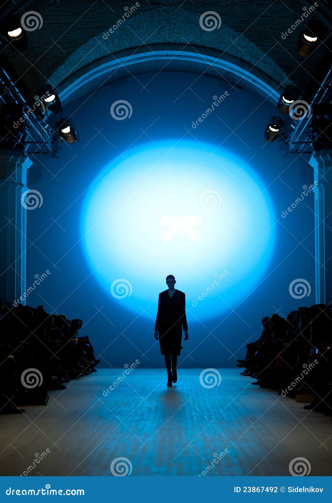 Fashion show editorial photography. Image of modern, catwalk - 23867492