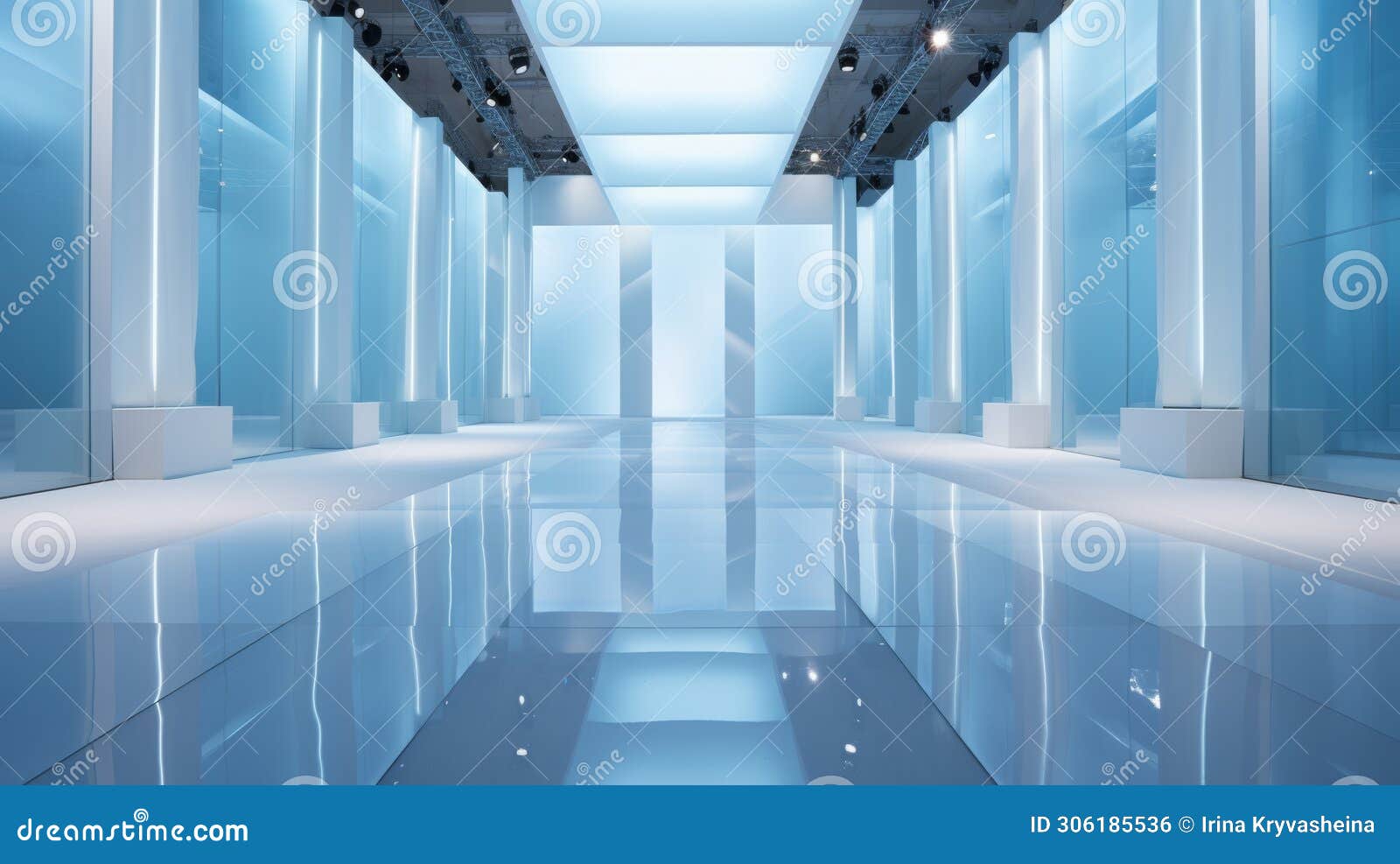 Fashion Show Empty Runway stock photo. Image of event - 306185536