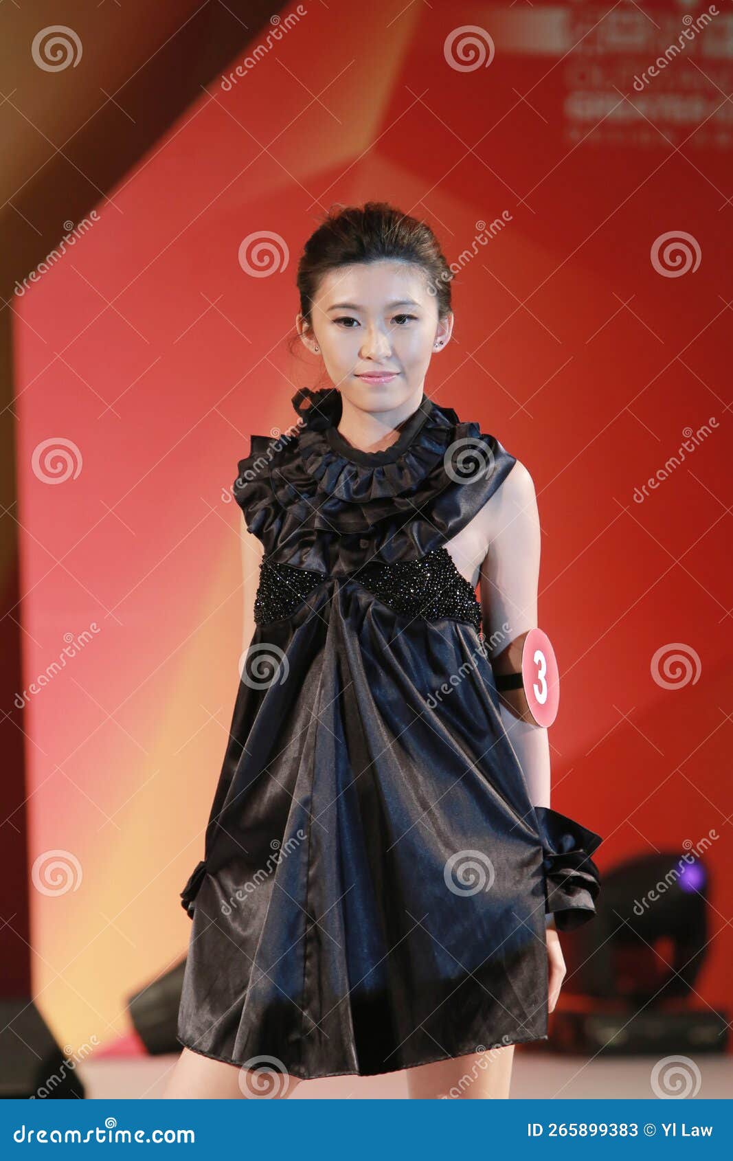 The Fashion Show, the Models Walking Down 4 Aug 2012 Editorial Stock ...