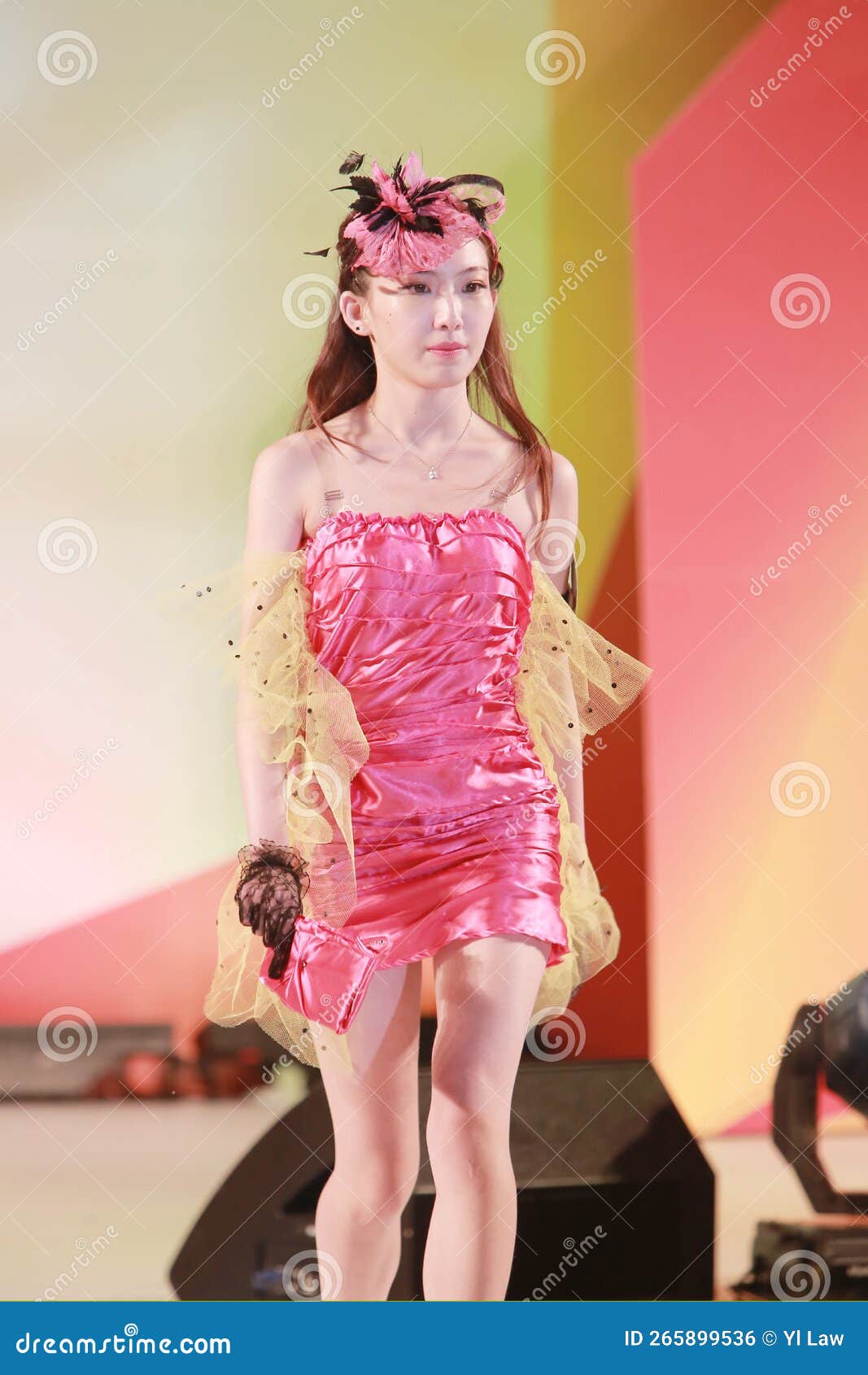 The Fashion Show, the Models Walking Down 4 Aug 2012 Editorial Photo ...