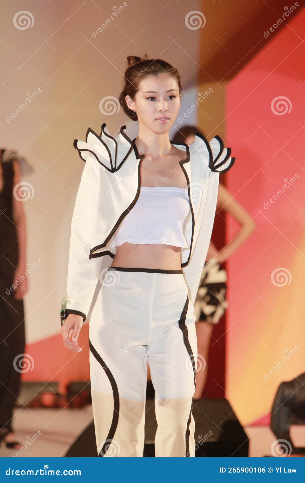 The Fashion Show, the Models Walking Down 4 Aug 2012 Editorial Photo ...