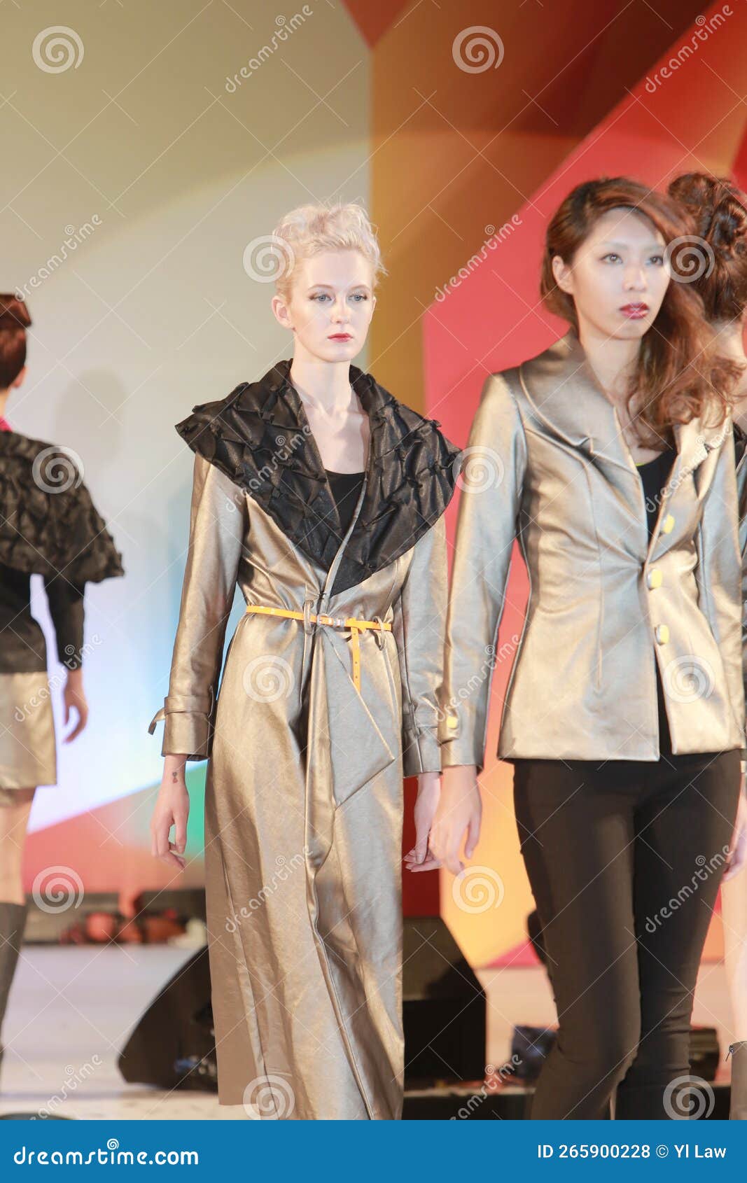 The Fashion Show, the Models Walking Down 4 Aug 2012 Editorial Stock ...