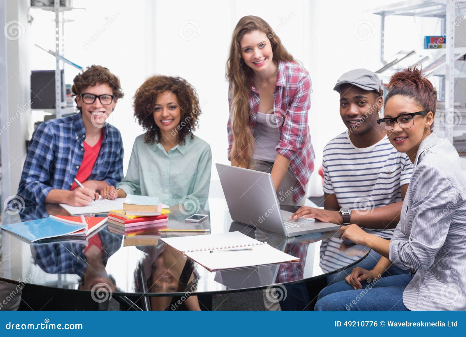 Fashion Students Working As a Team Stock Photo - Image of class ...