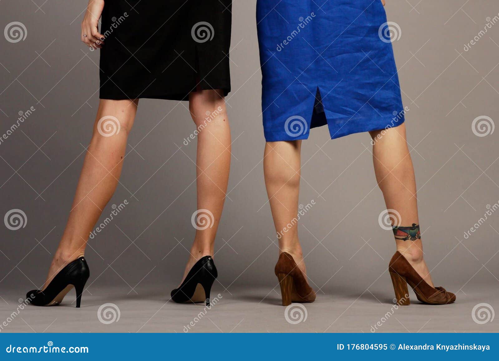 Girl stock image. Image of girl, blue, dresses, black - 176804595