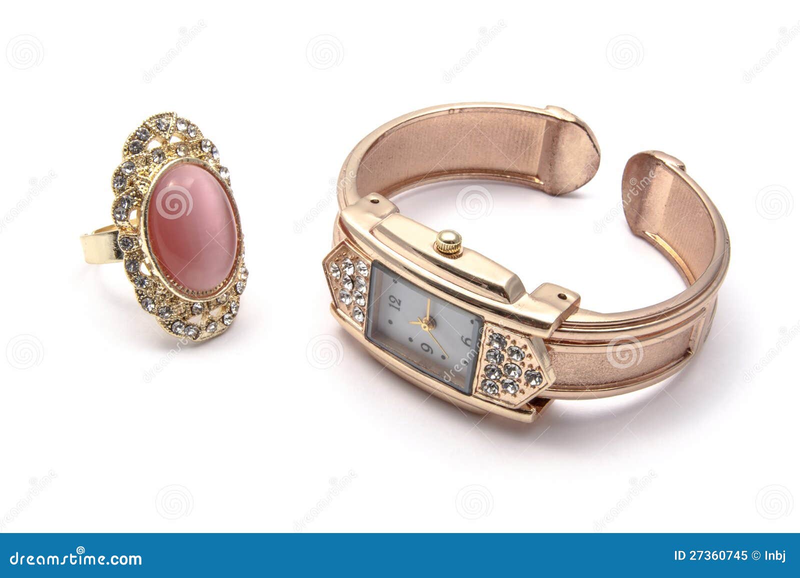 Fashion Watch and Ring stock image. Image of styles, accessory - 27360745