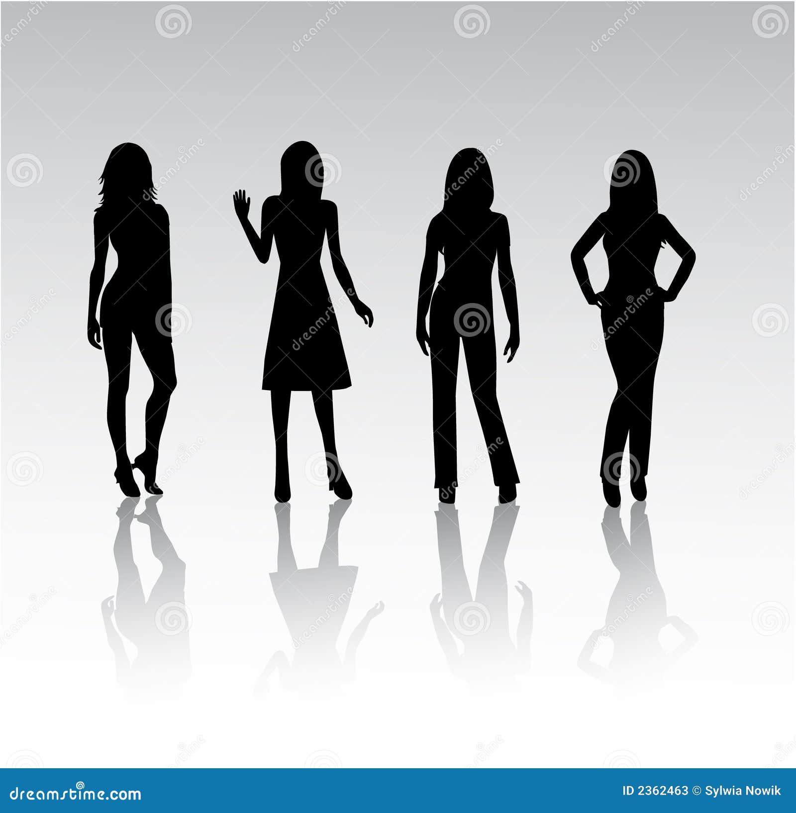 Fashion Women stock vector. Illustration of dress, disco - 2362463