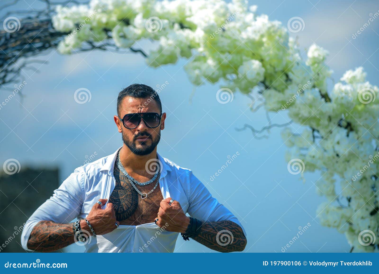 Fashion Young Man. Handsome Guy with Confident Face. Stock Photo ...