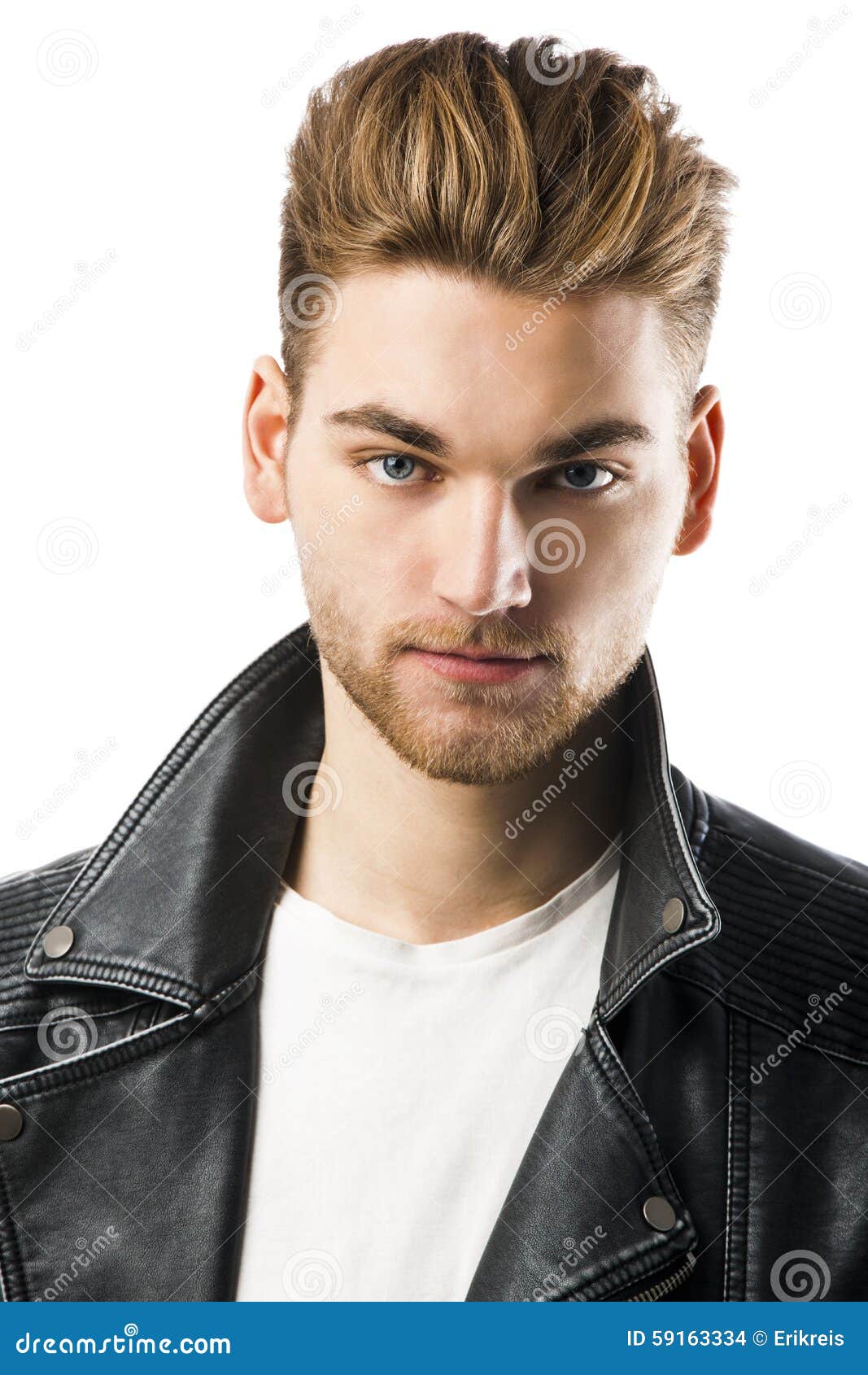 Fashion young man stock photo. Image of serious, sensual - 59163334