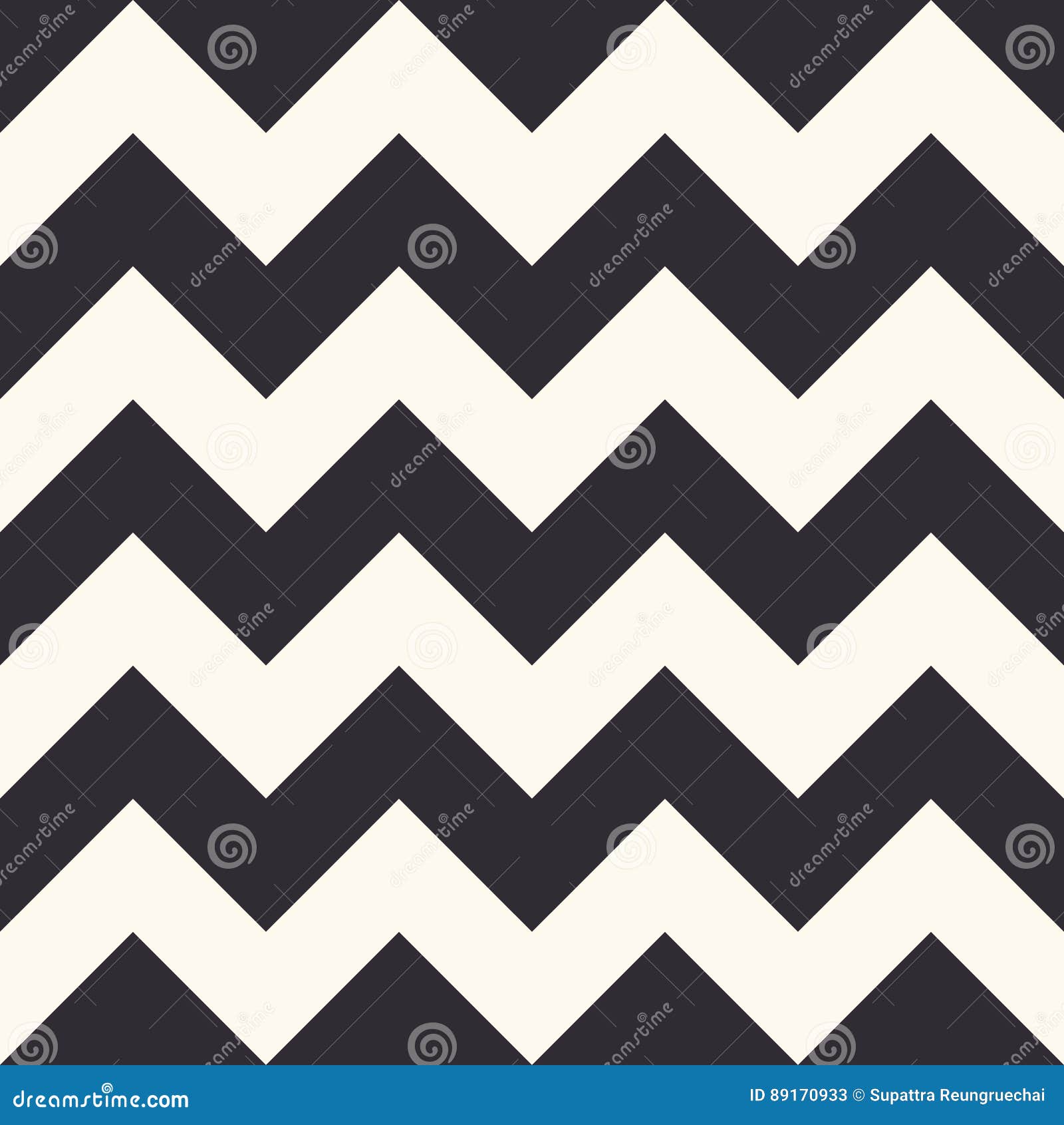 Fashion Zigzag Pattern, Seamless Vector Background Stock Vector ...
