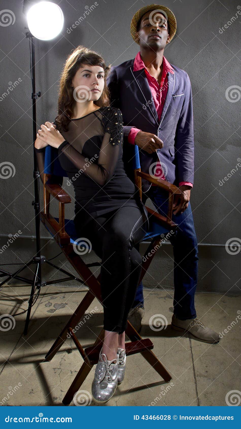 Fashionable Actors stock photo. Image of female, diva - 43466028