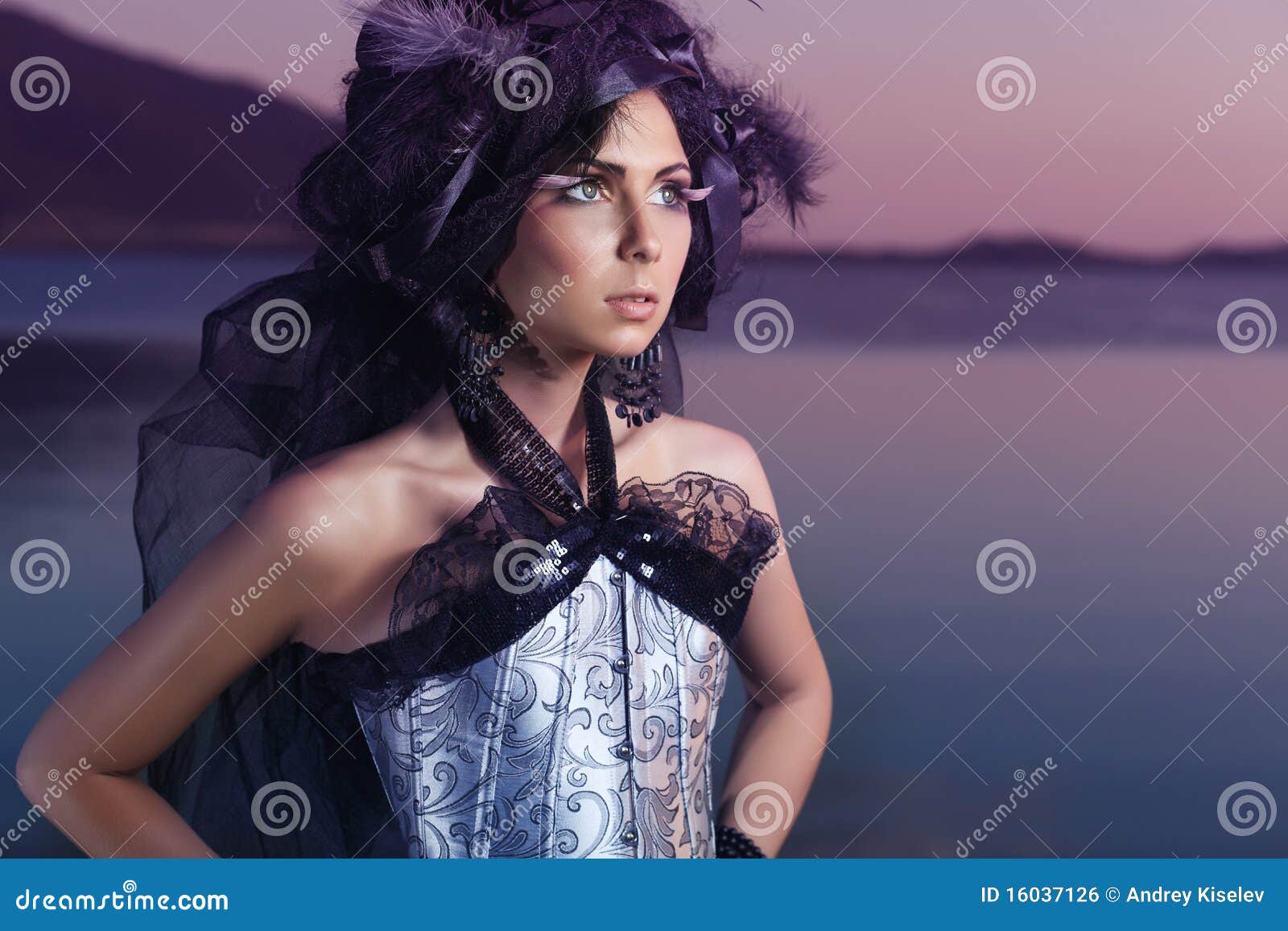 Fashionable lady stock photo. Image of beautiful, classic - 16037126