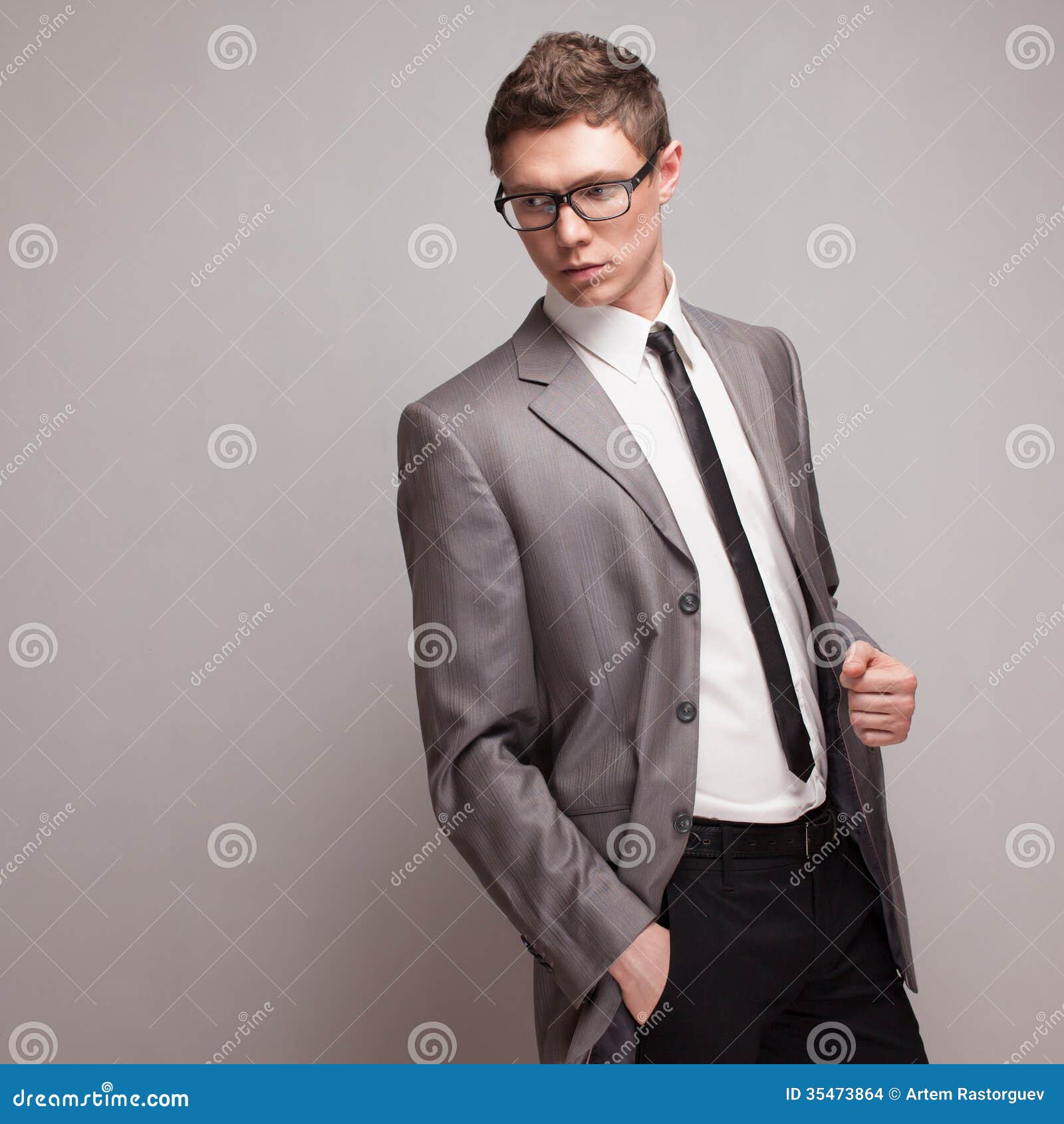 Fashionable male mode stock photo. Image of cheerful - 35473864