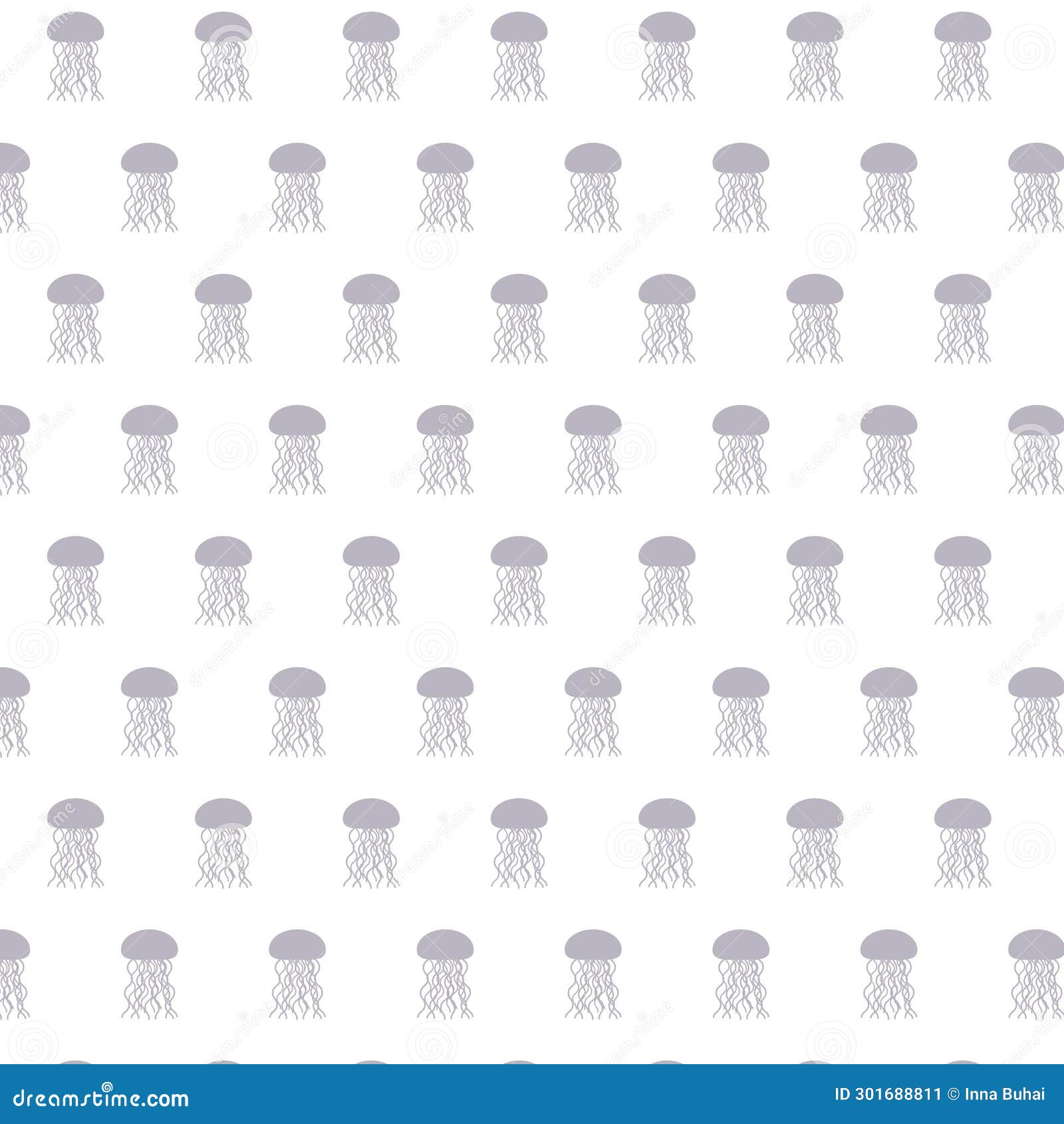 Fashionable Marine Seamless Pattern with Medusa for Clothes, Textiles ...