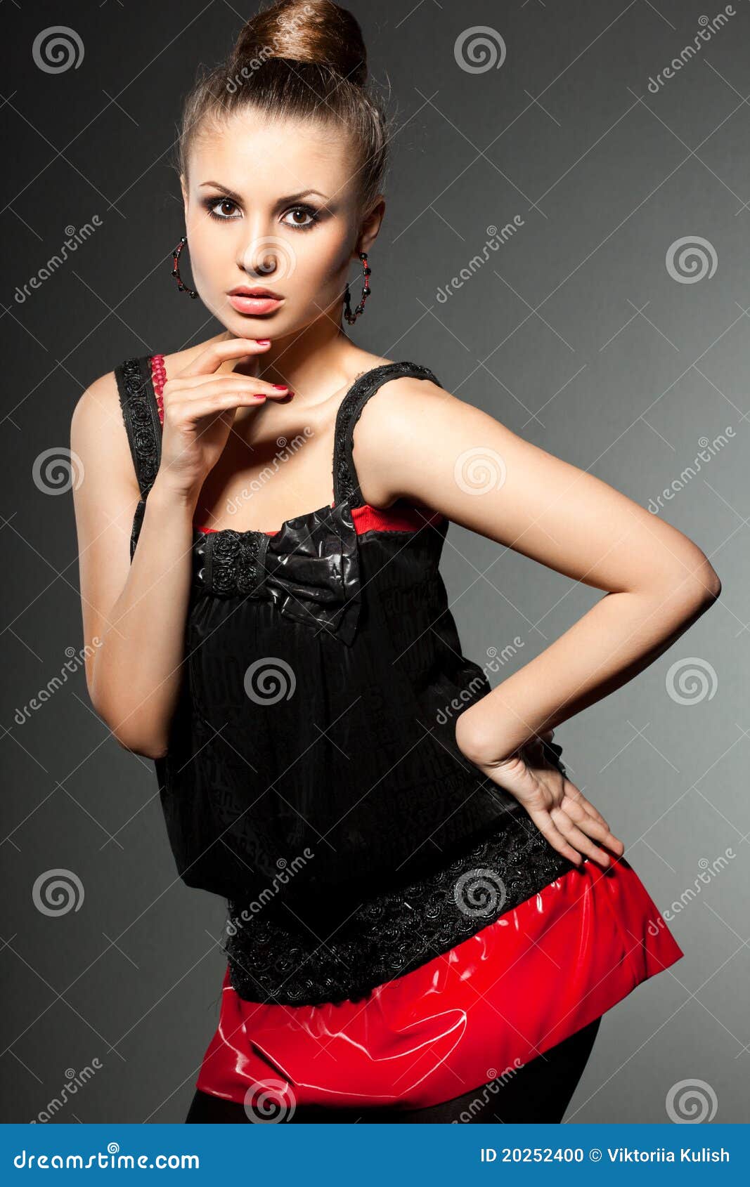 Fashionable woman stock photo. Image of fashion, lovely - 20252400