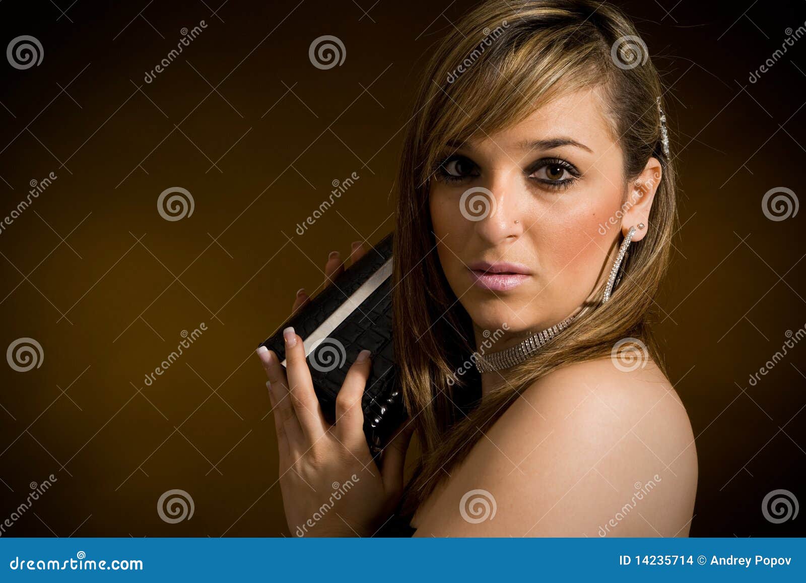 Fashionable young lady stock photo. Image of twenties - 14235714