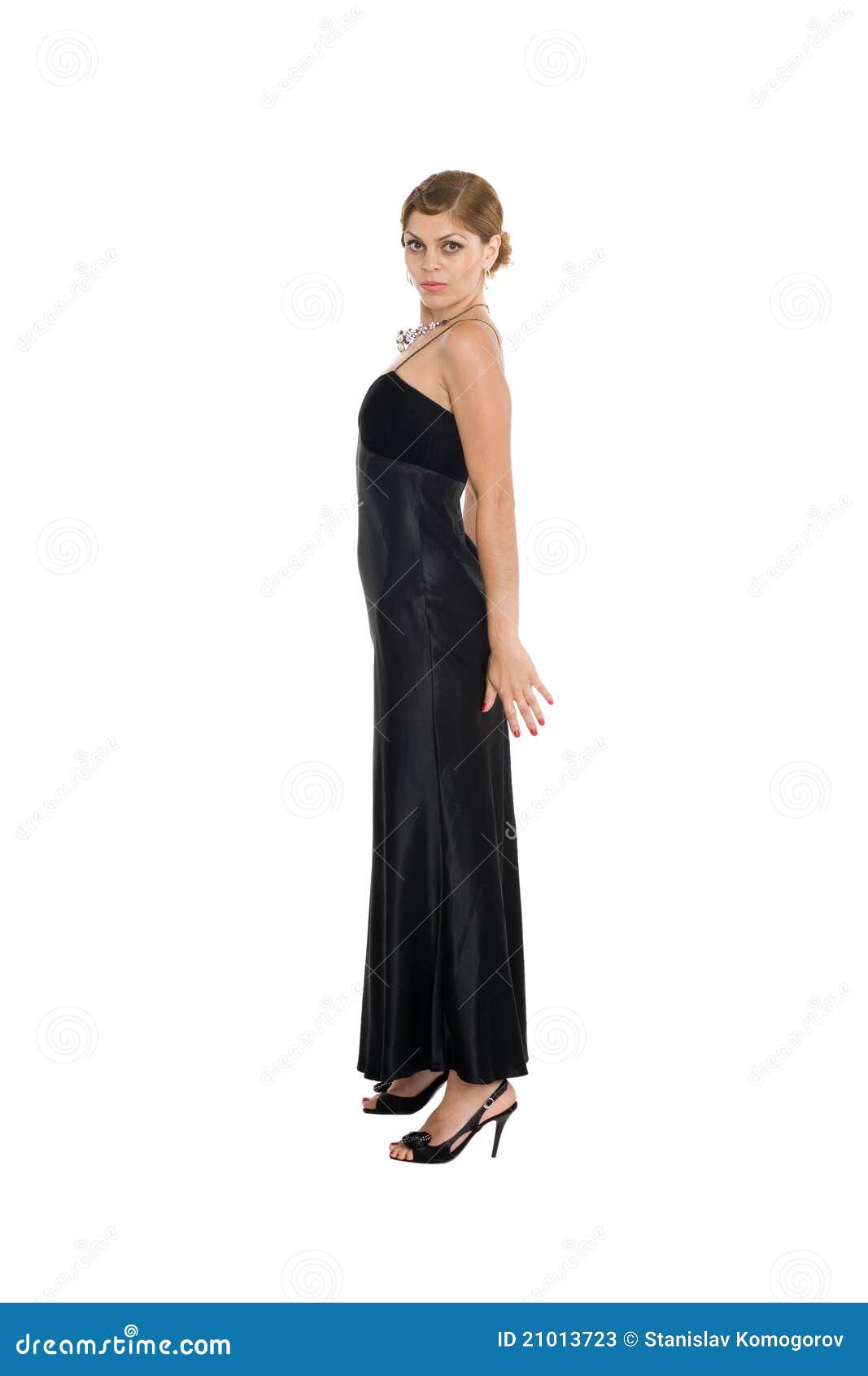 Fashionable young lady stock image. Image of looking - 21013723