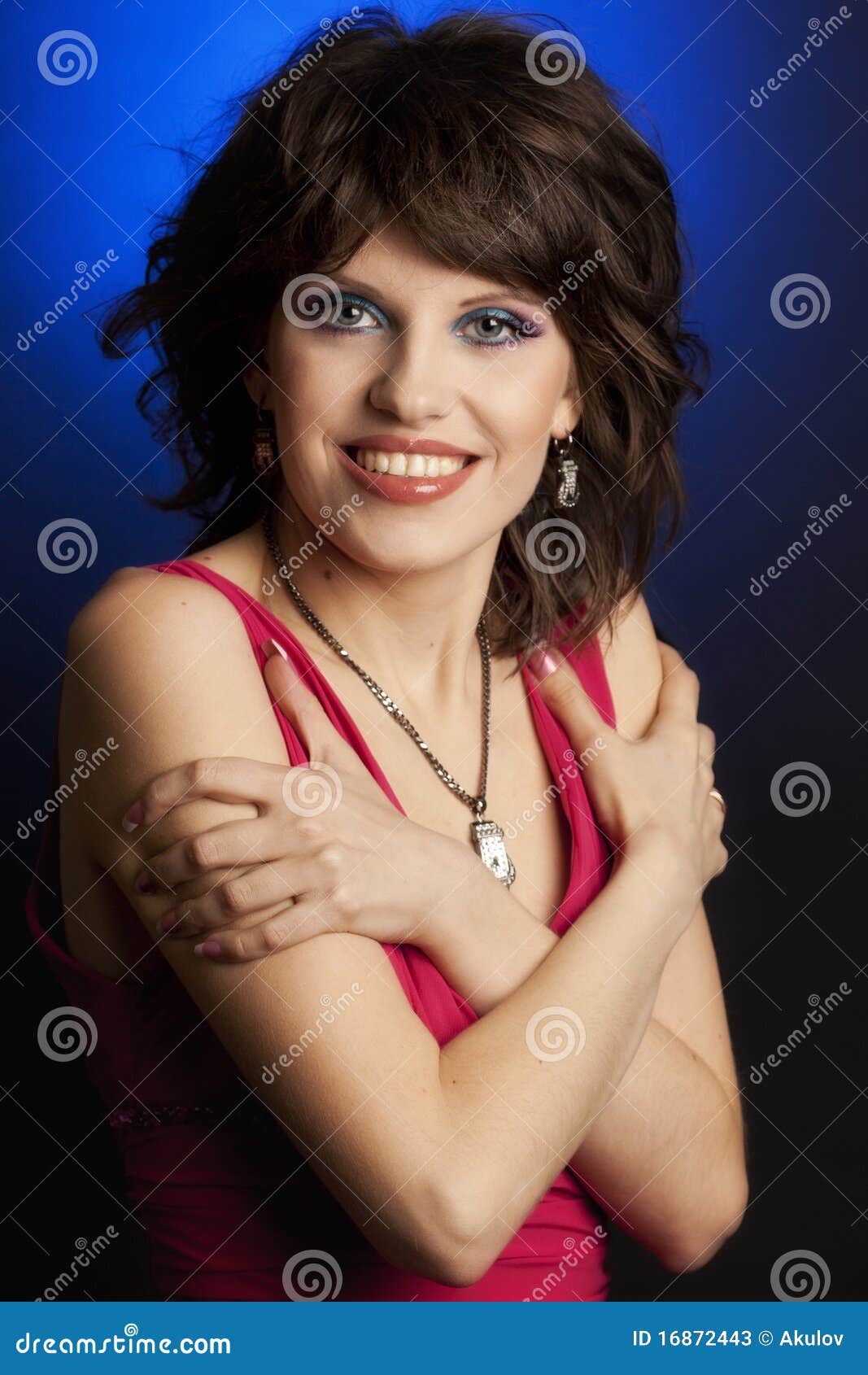 Fashionable young woman stock image. Image of looks, glamorous - 16872443