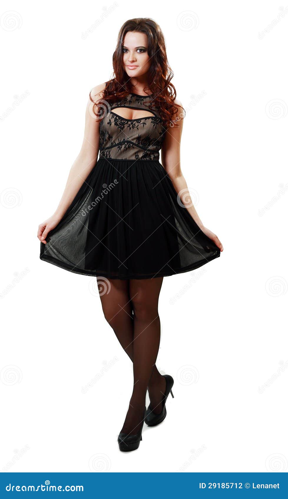 Fashionable young woman stock photo. Image of isolated - 29185712