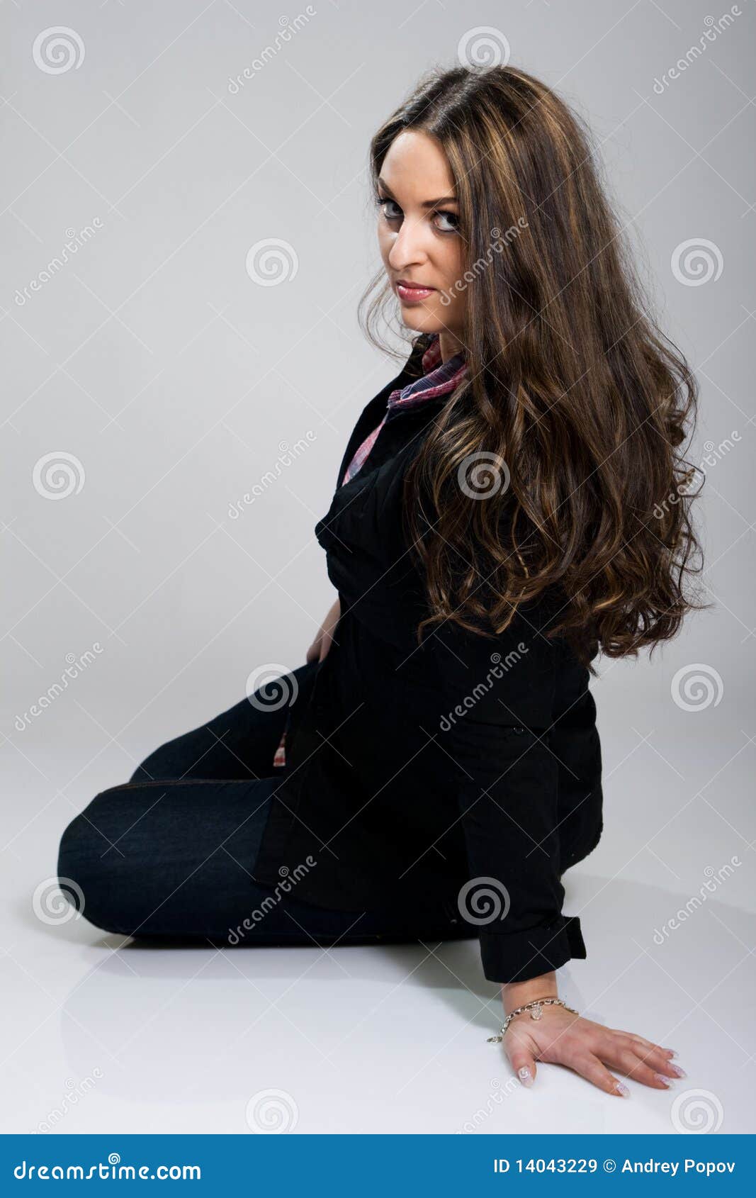 Fashionable young women stock image. Image of thirties - 14043229