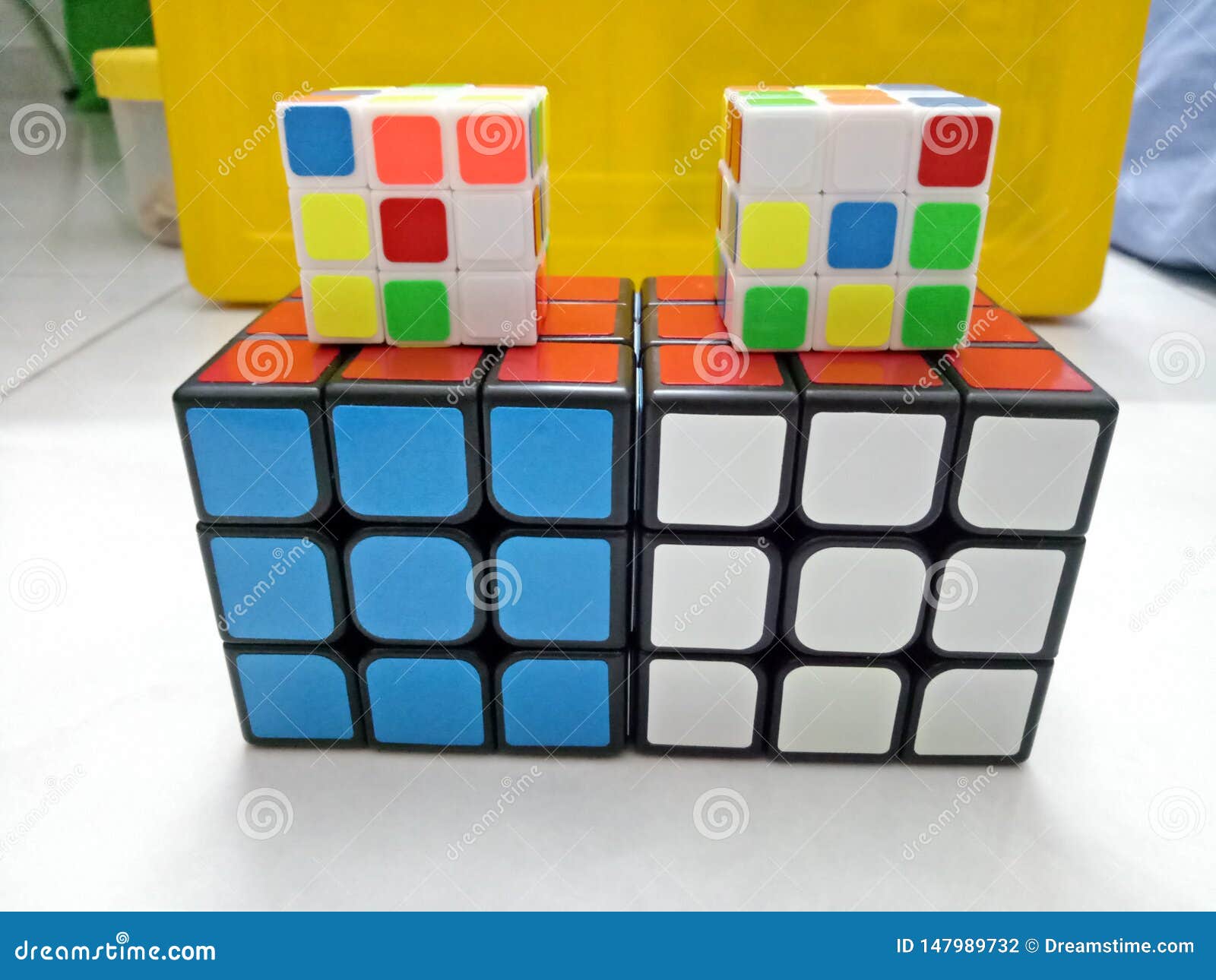 Fasionable Magic Rubik Cube -colourful Editorial Photography - Image of ...