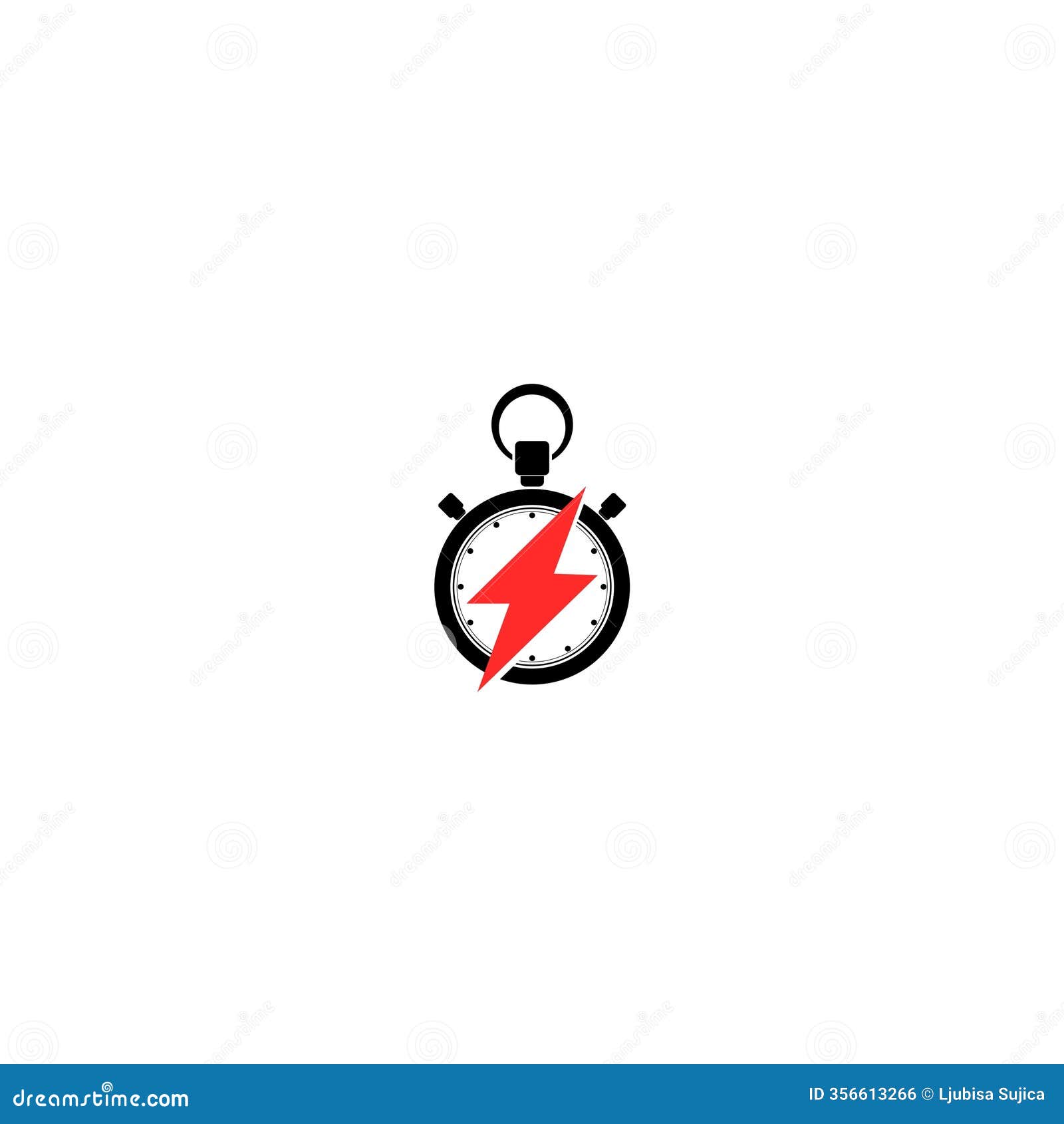 Fast Acting Icon Isolated on White Background Stock Illustration ...