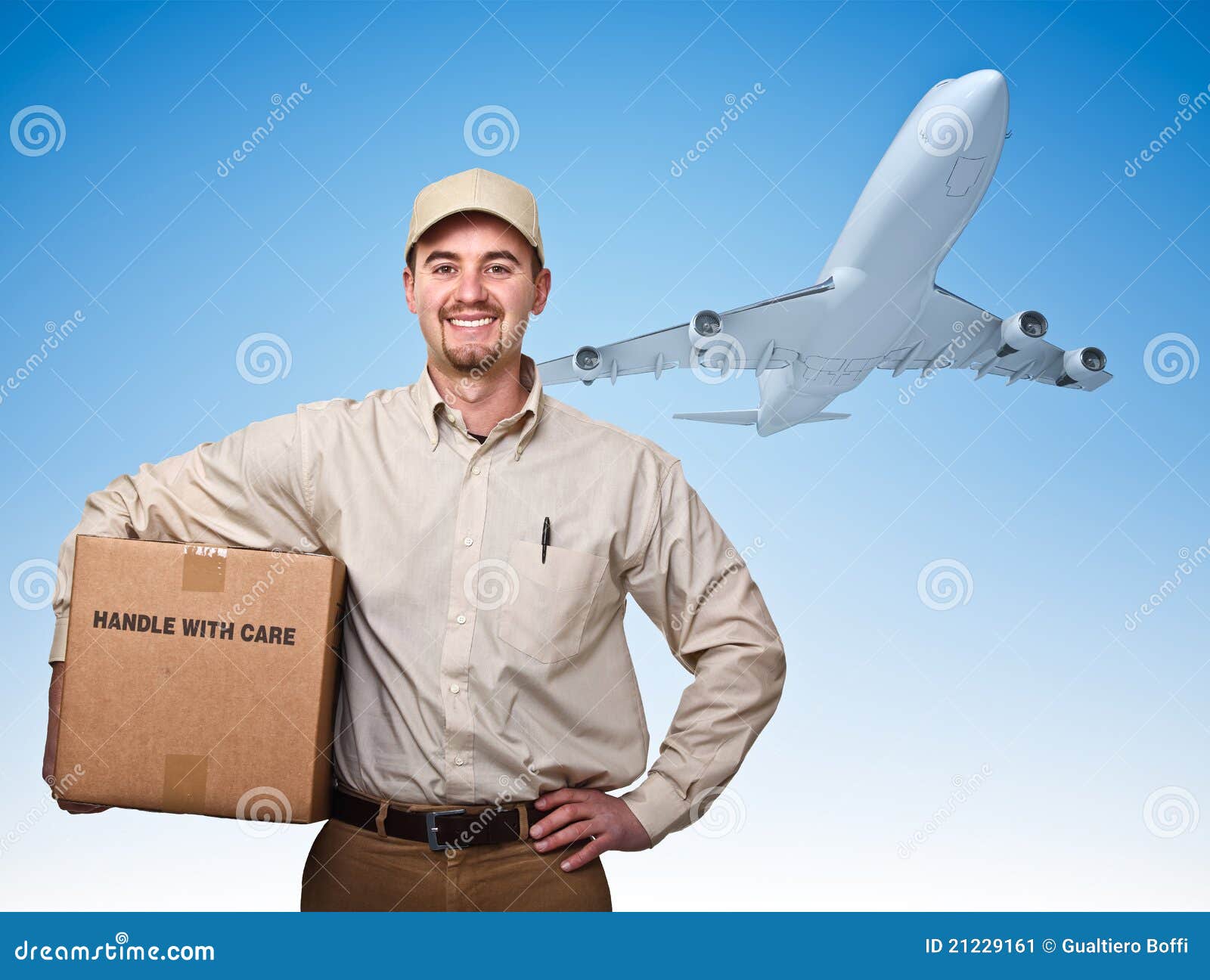Fast air delivery stock image. Image of fast, bluecollar - 21229161