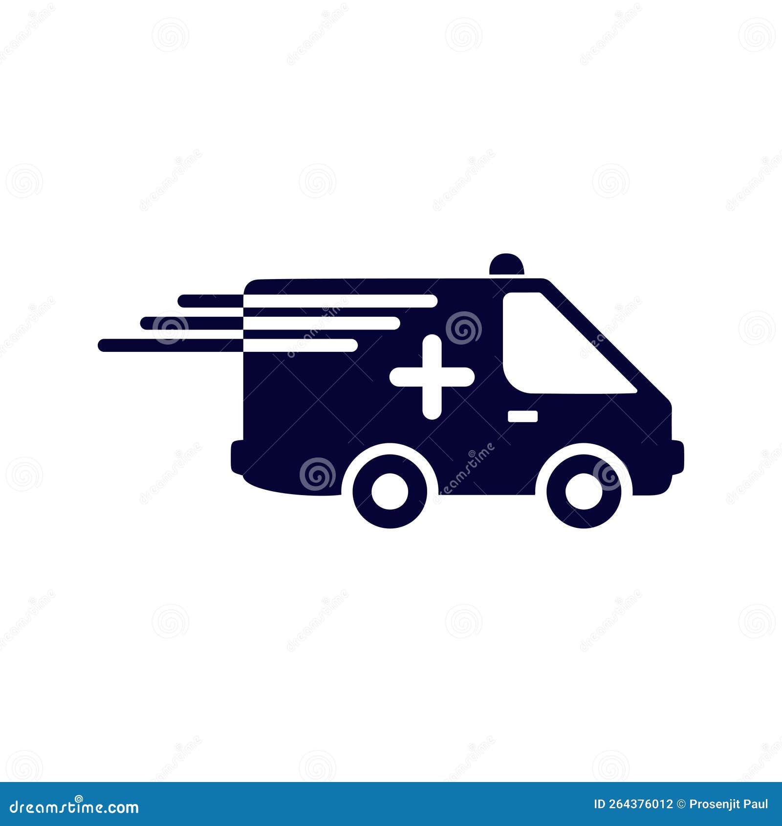 Fast Ambulance Service Icon Stock Vector - Illustration of icon ...