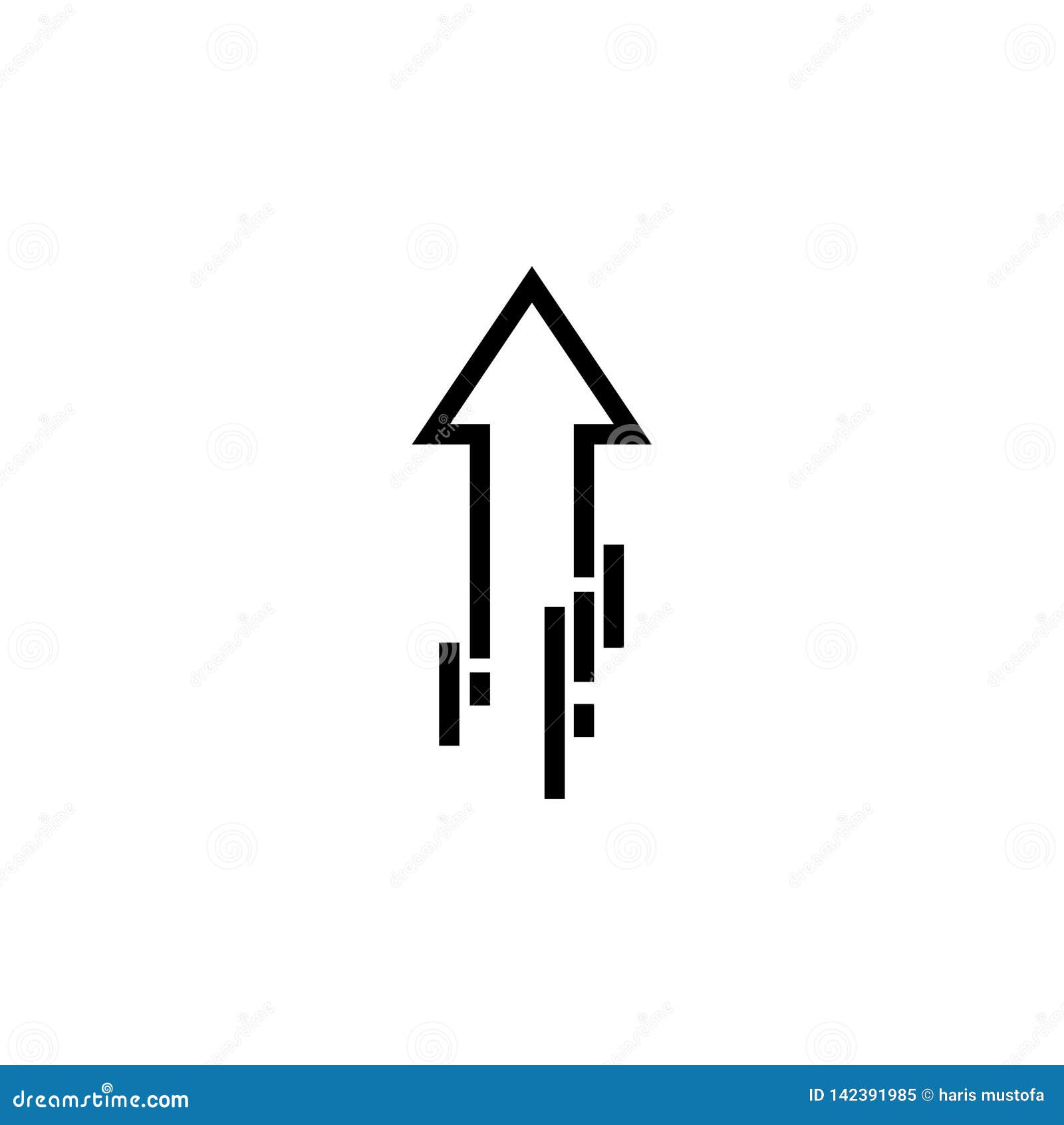 Fast Arrow Graphic Design Template Vector Illustration Stock ...
