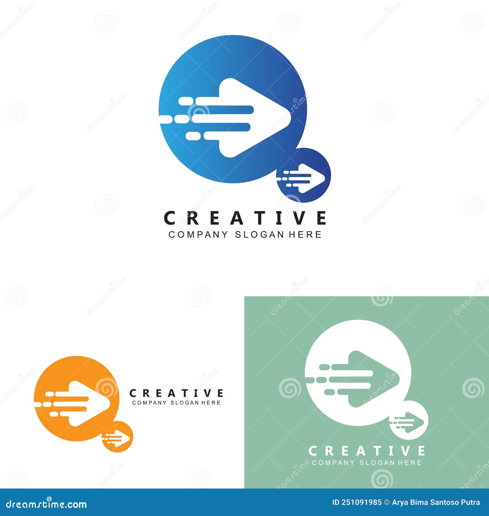 Fast Arrow Logo Vector Icon Symbol Stock Vector - Illustration of ...