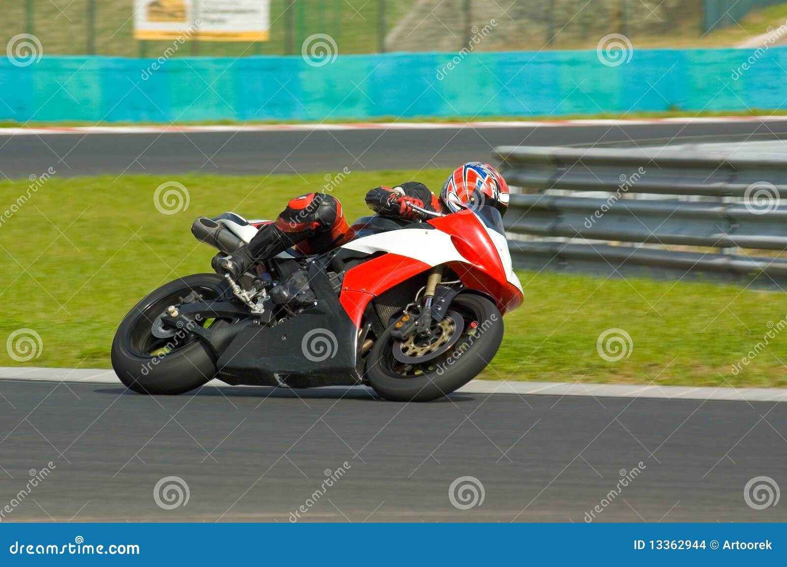 Fast biker stock photo. Image of drive, ducati, exhaust - 13362944