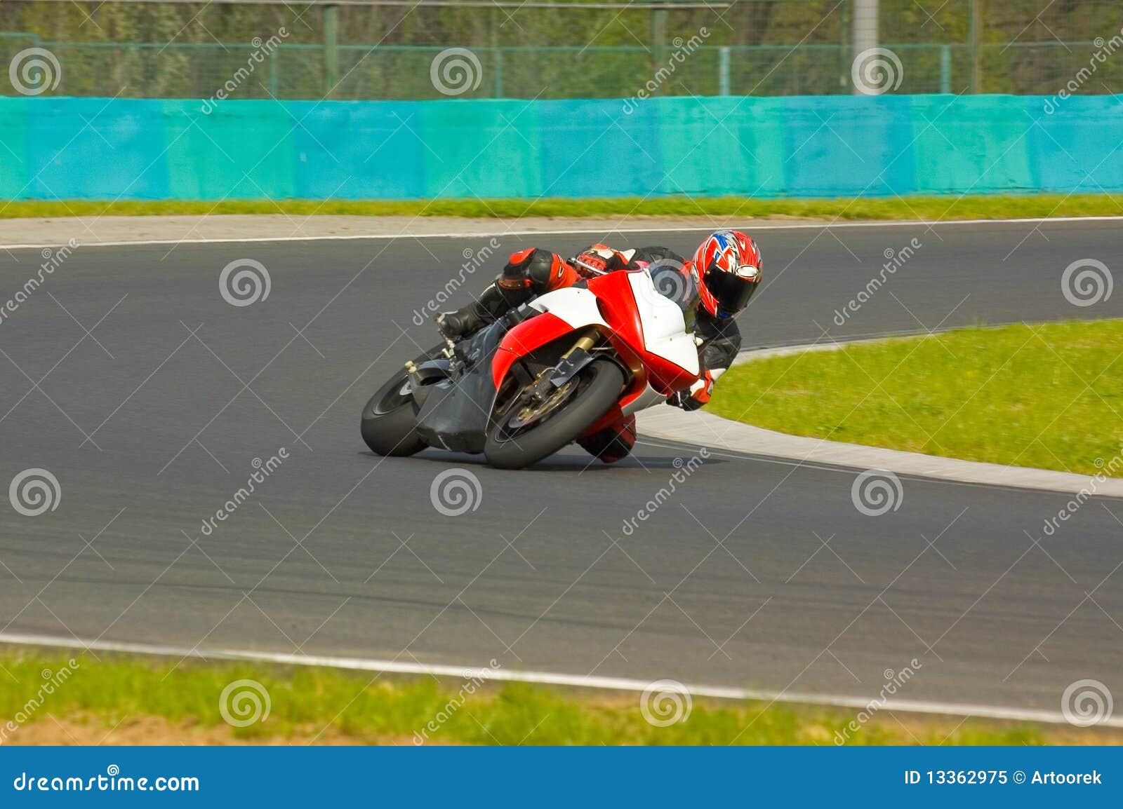 Fast biker stock image. Image of motorcycle, road, active - 13362975
