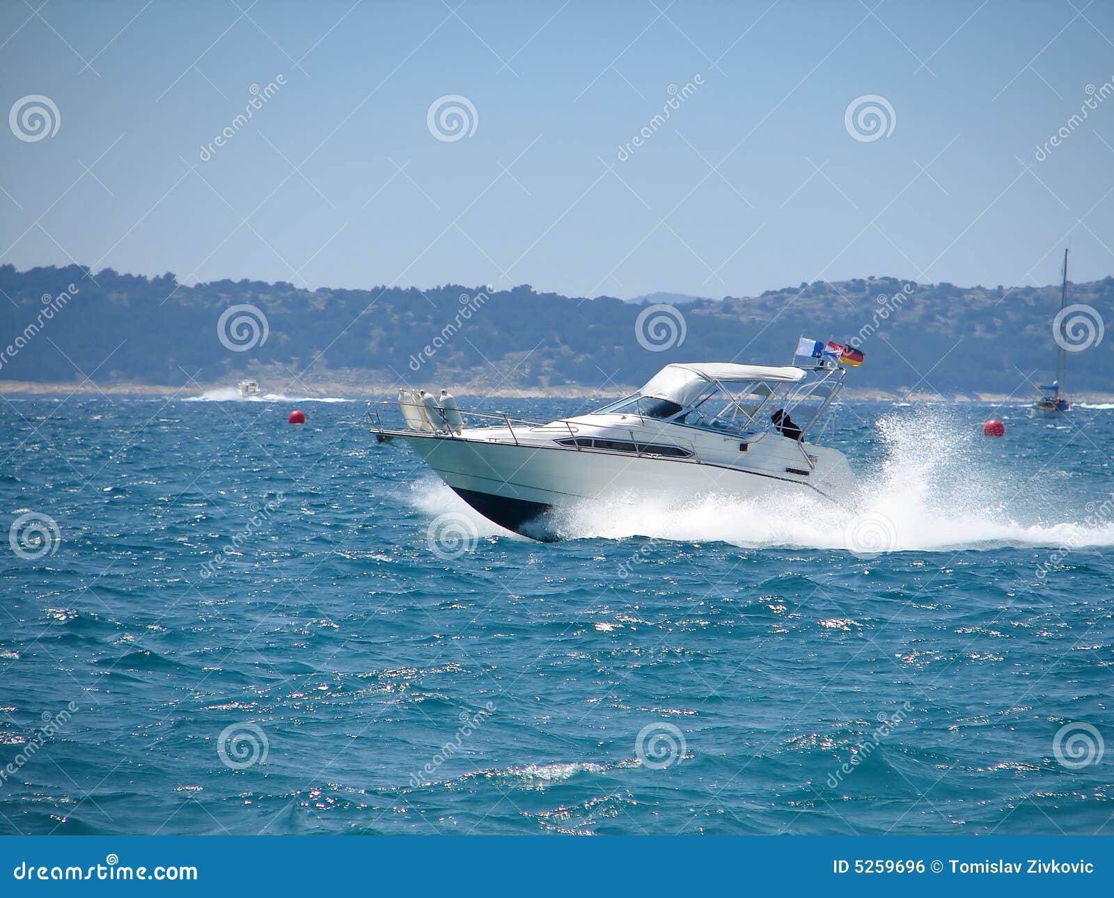 Fast boat stock photo. Image of speed, vacation, speedboat - 5259696