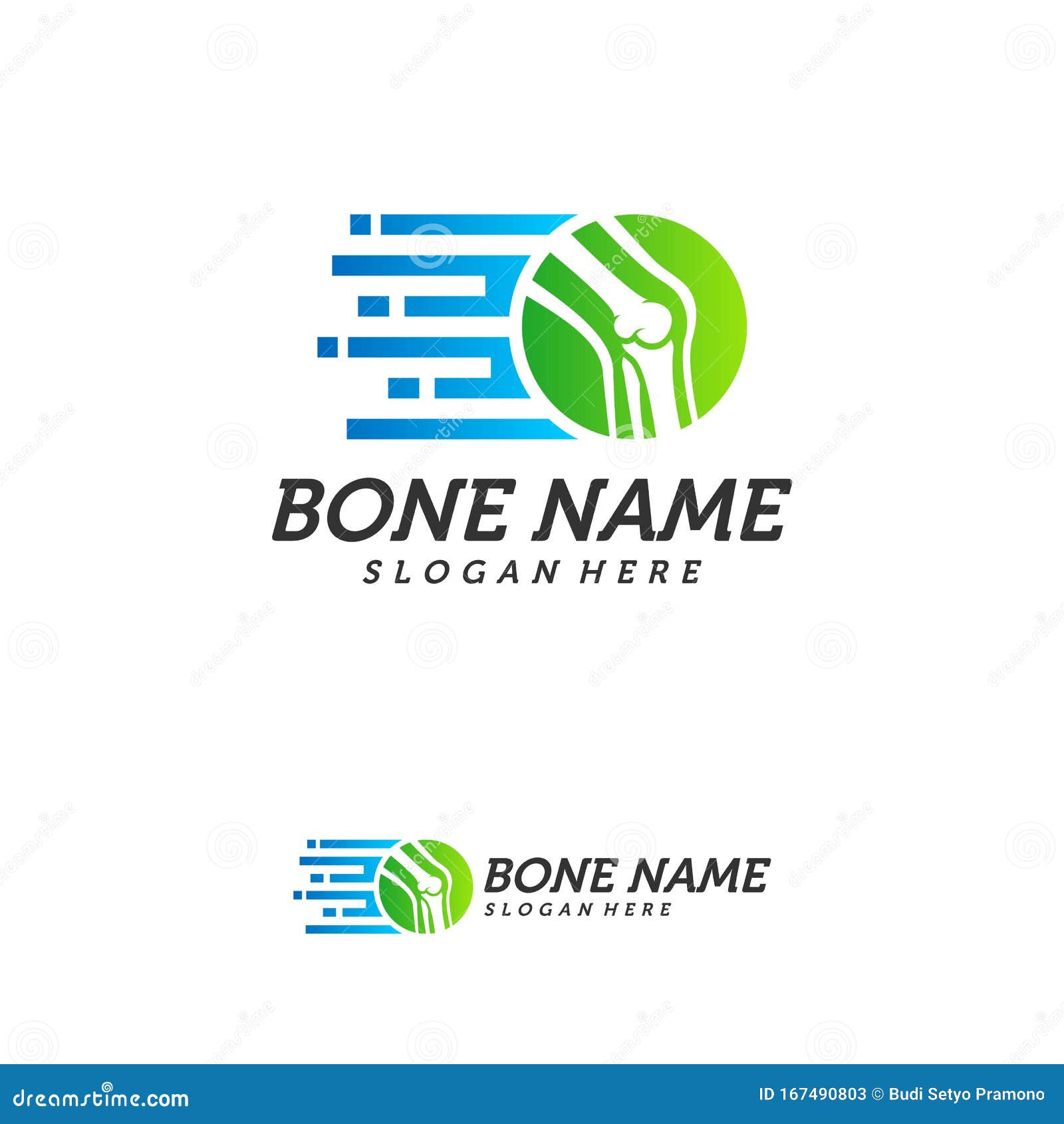 Fast Bone Logo Design Vector, Pixel Bone Concept Symbol, Knee Tech Icon ...