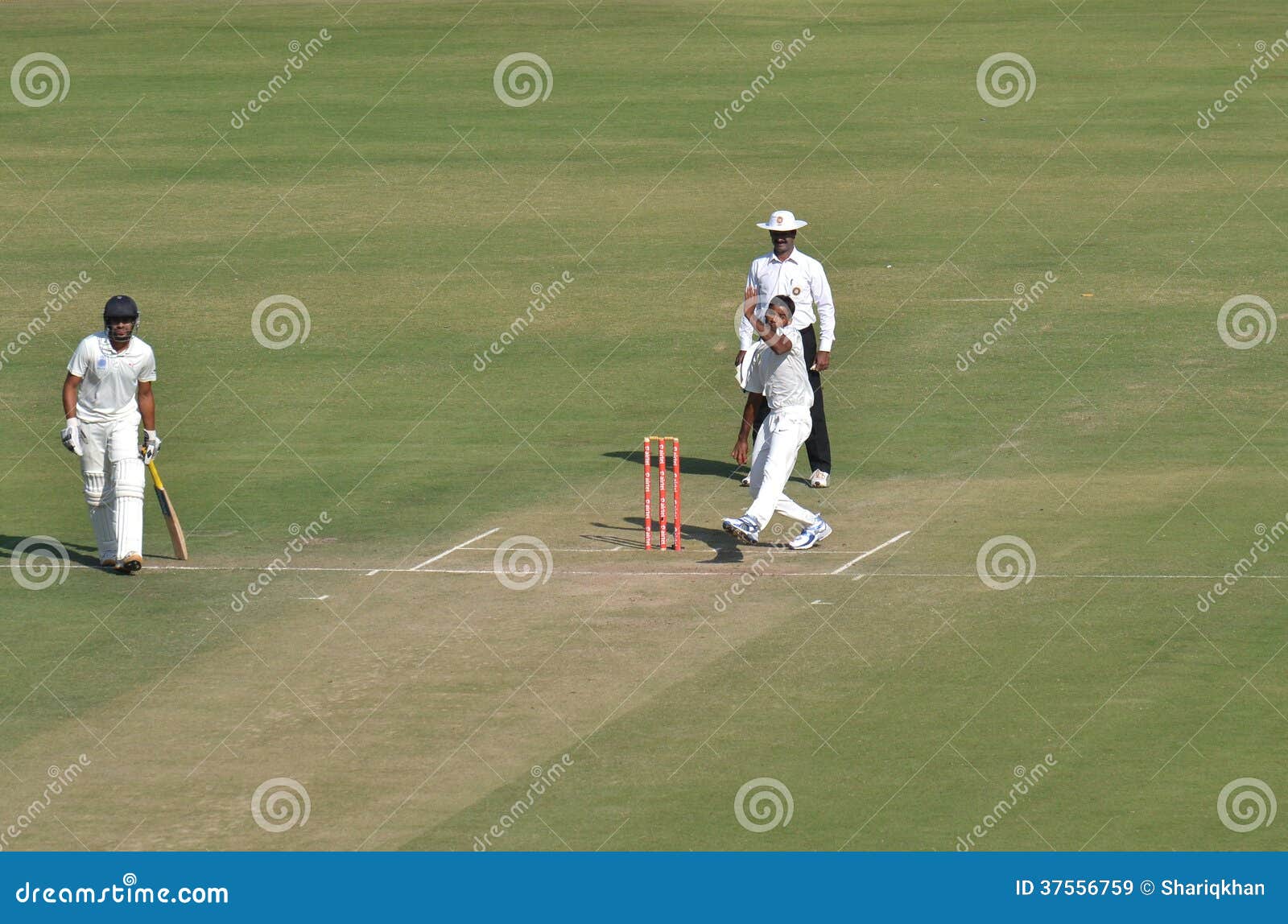 Cricket Fast Bowler editorial stock image. Image of bowlers - 37556759