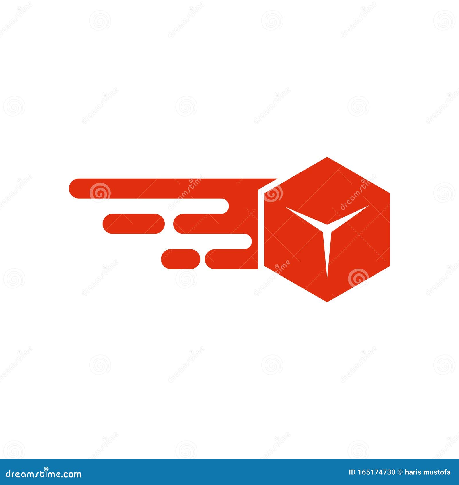 Fast Box Icon Design Template Vector Isolated Illustration Stock Vector ...