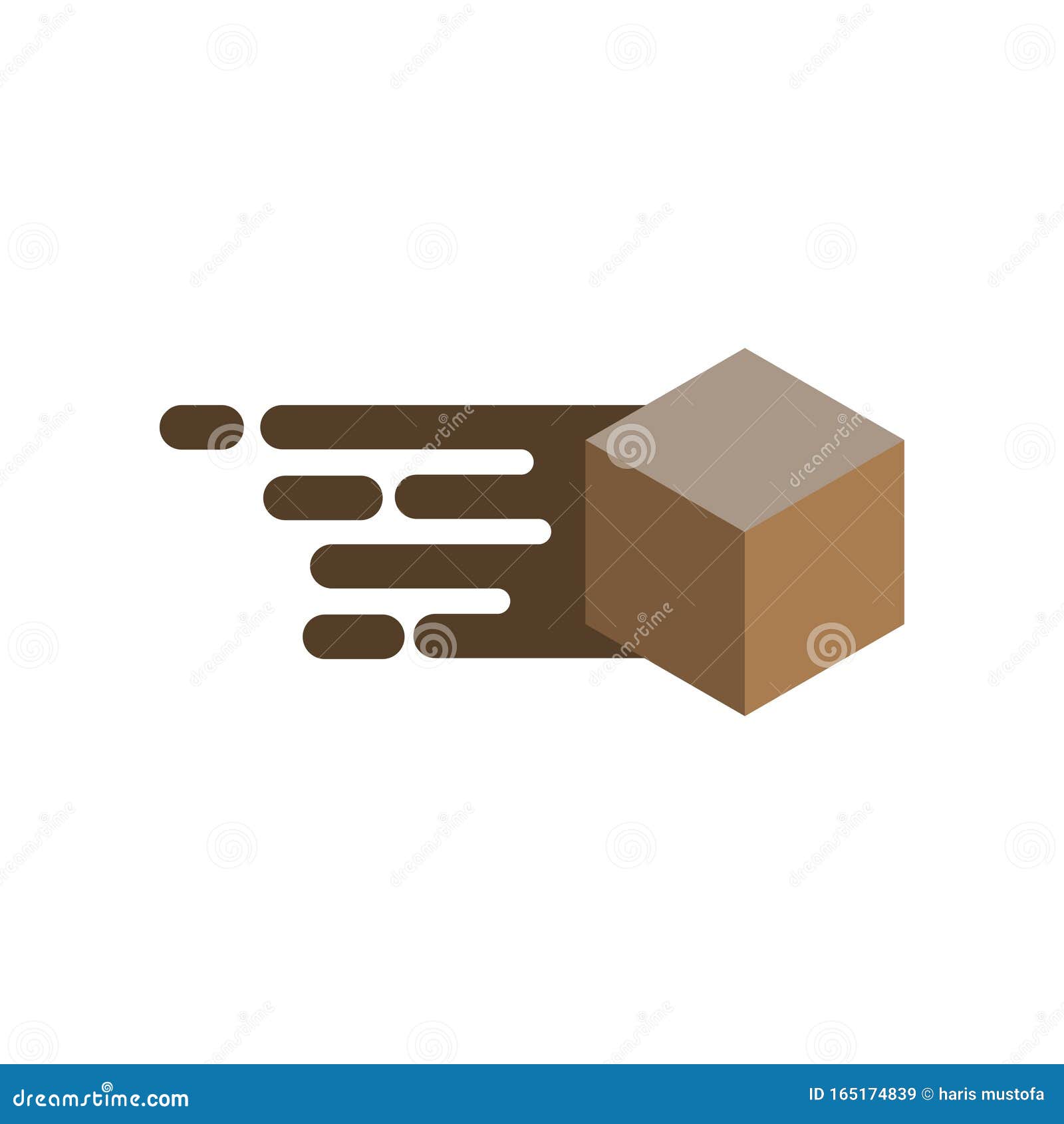 Fast Box Icon Design Template Vector Isolated Illustration Stock Vector ...