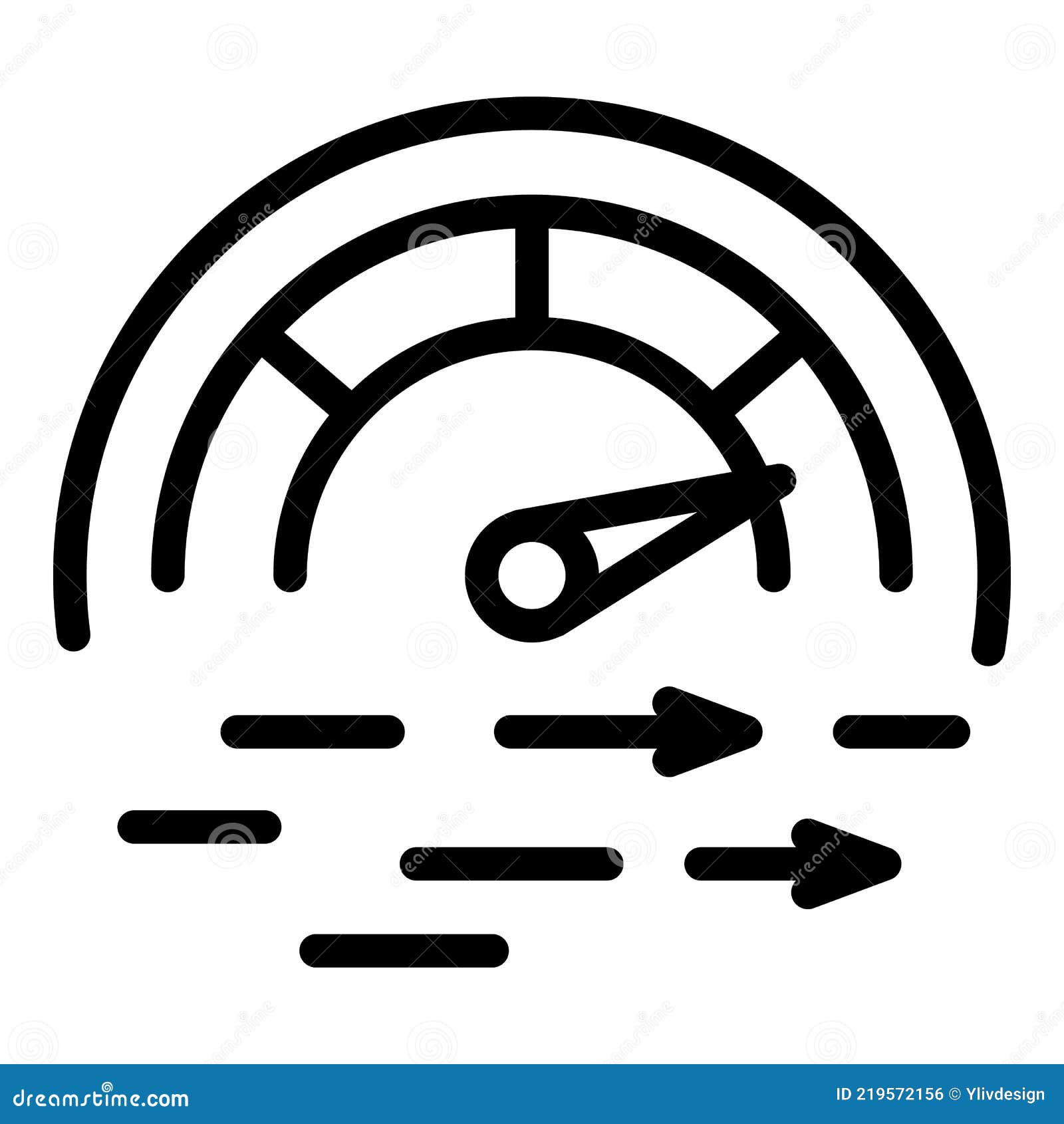 Bullet Train Speedometer