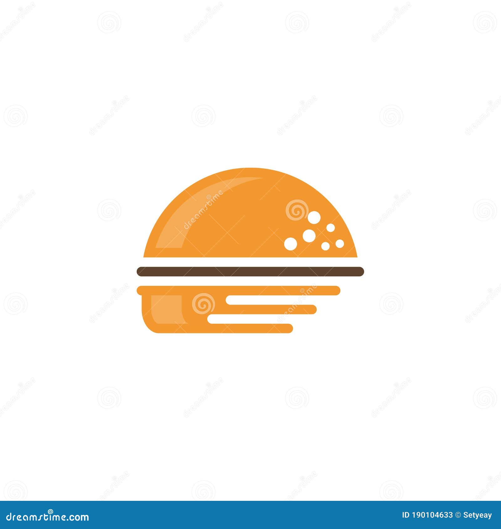 Fast Burger Logo Design Template, Burger Bakery Logo Design Vector ...