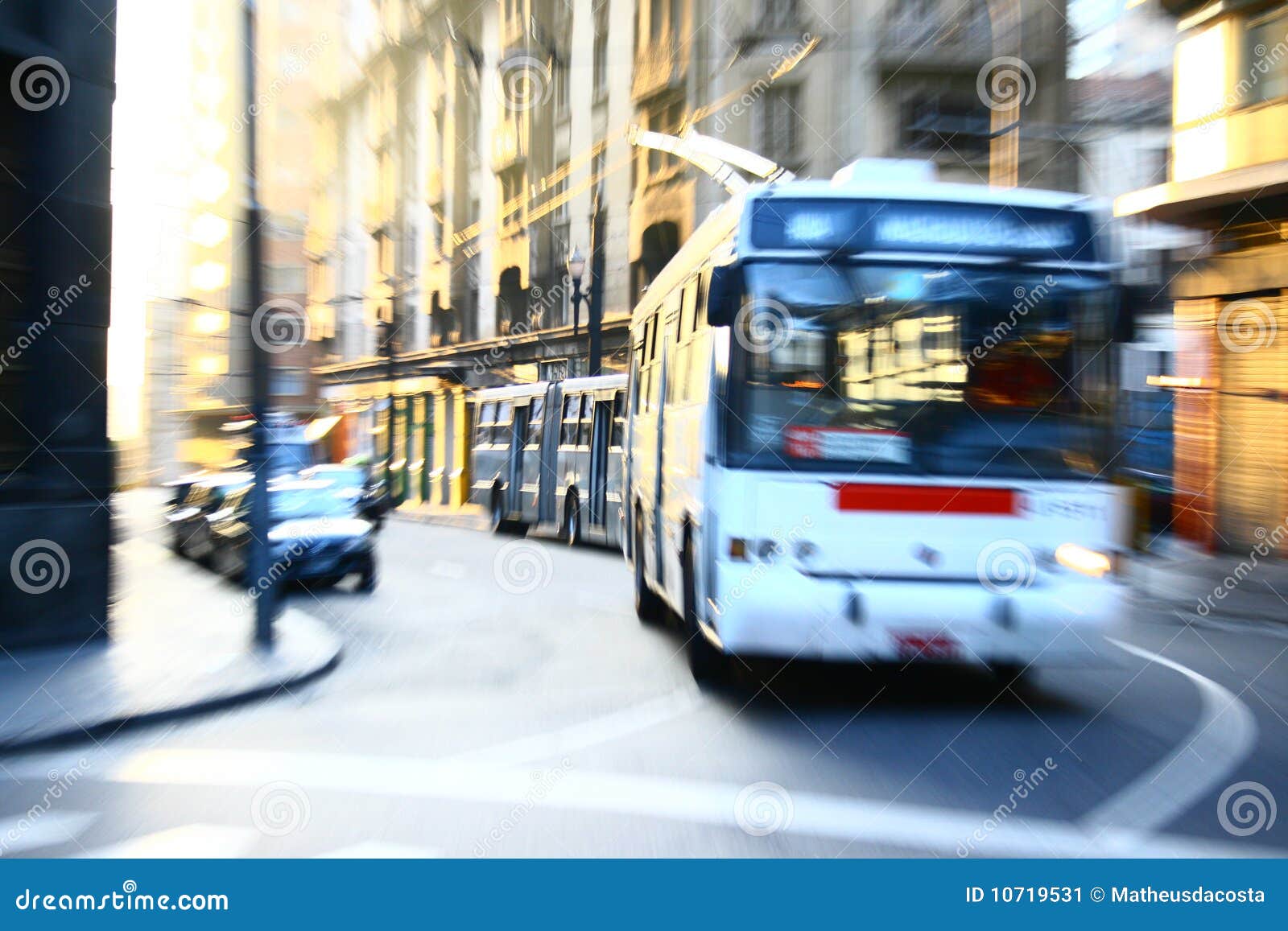 Fast bus motion blur stock image. Image of speed, passenger - 10719531