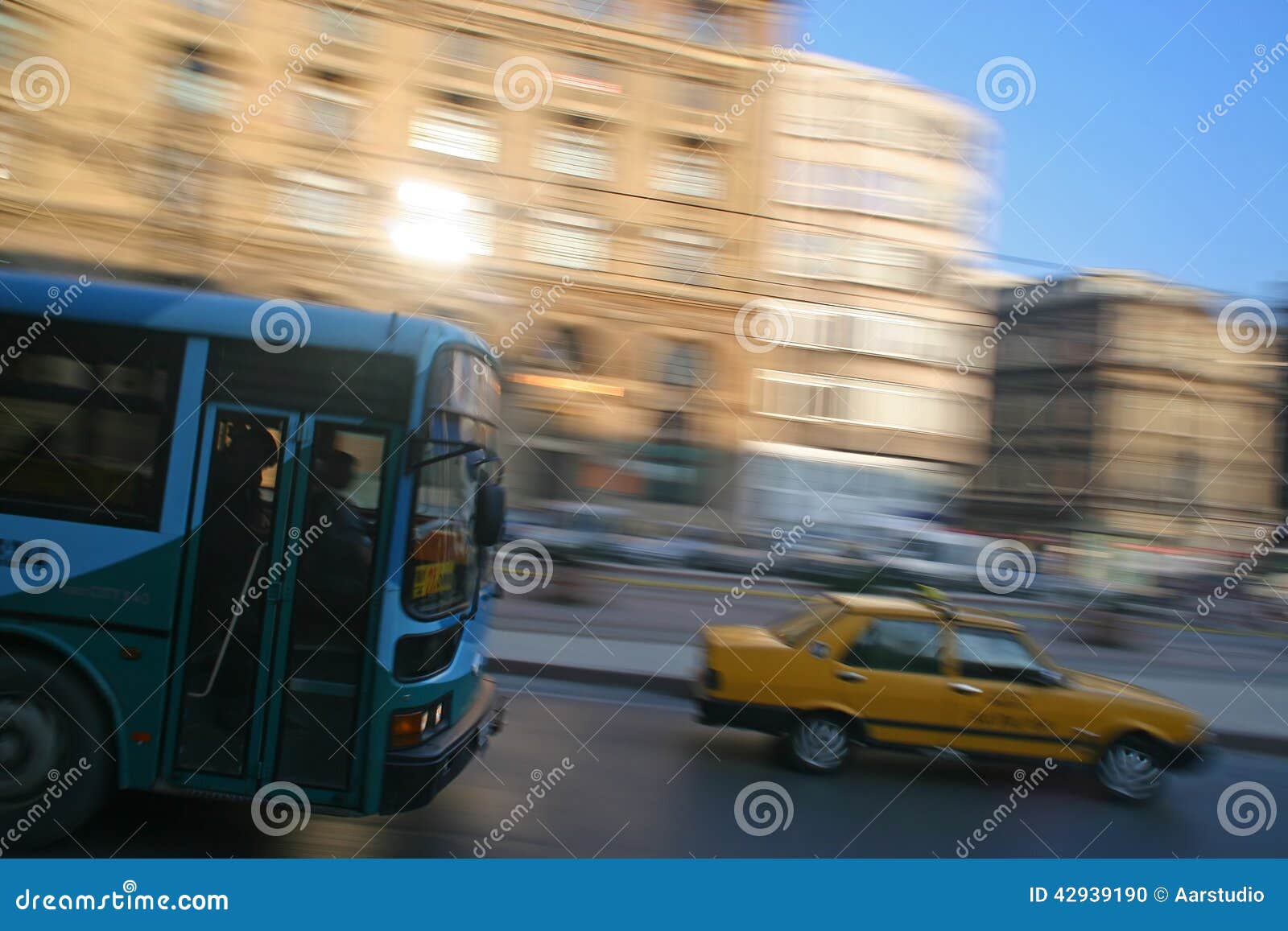 Fast bus editorial image. Image of moving, city, panning - 42939190