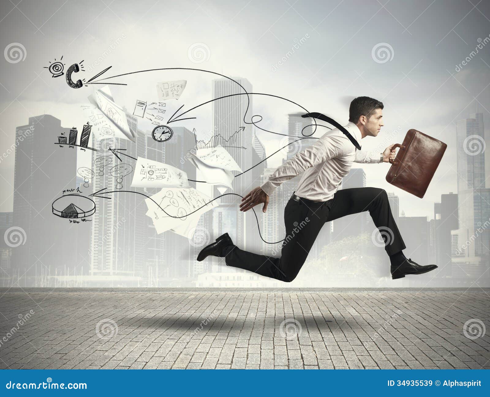 Fast Business Royalty Free Stock Images - Image: 34935539