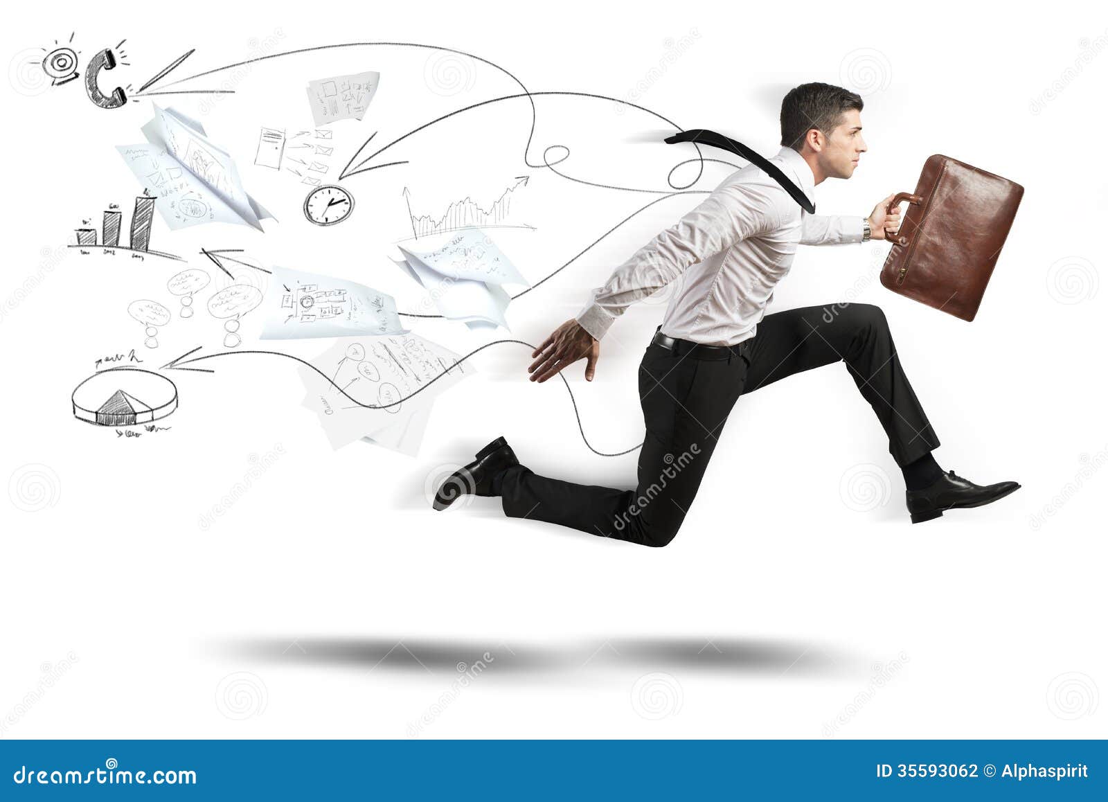 Fast business stock photo. Image of activity, fast, document - 35593062