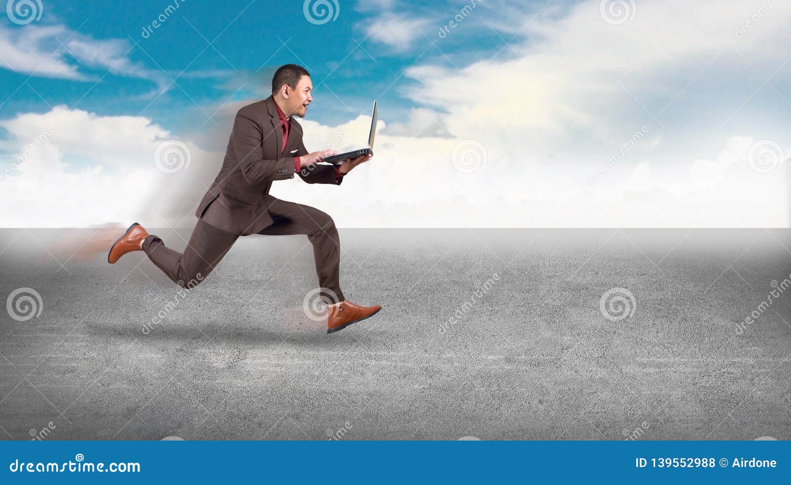 Fast Businessman Running while Carrying Laptop Stock Photo - Image of ... Fast Businessman Running while Carrying Laptop Stock Photo - Image of ...