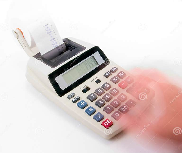 Fast calculations stock photo. Image of mathmatics, active - 718618