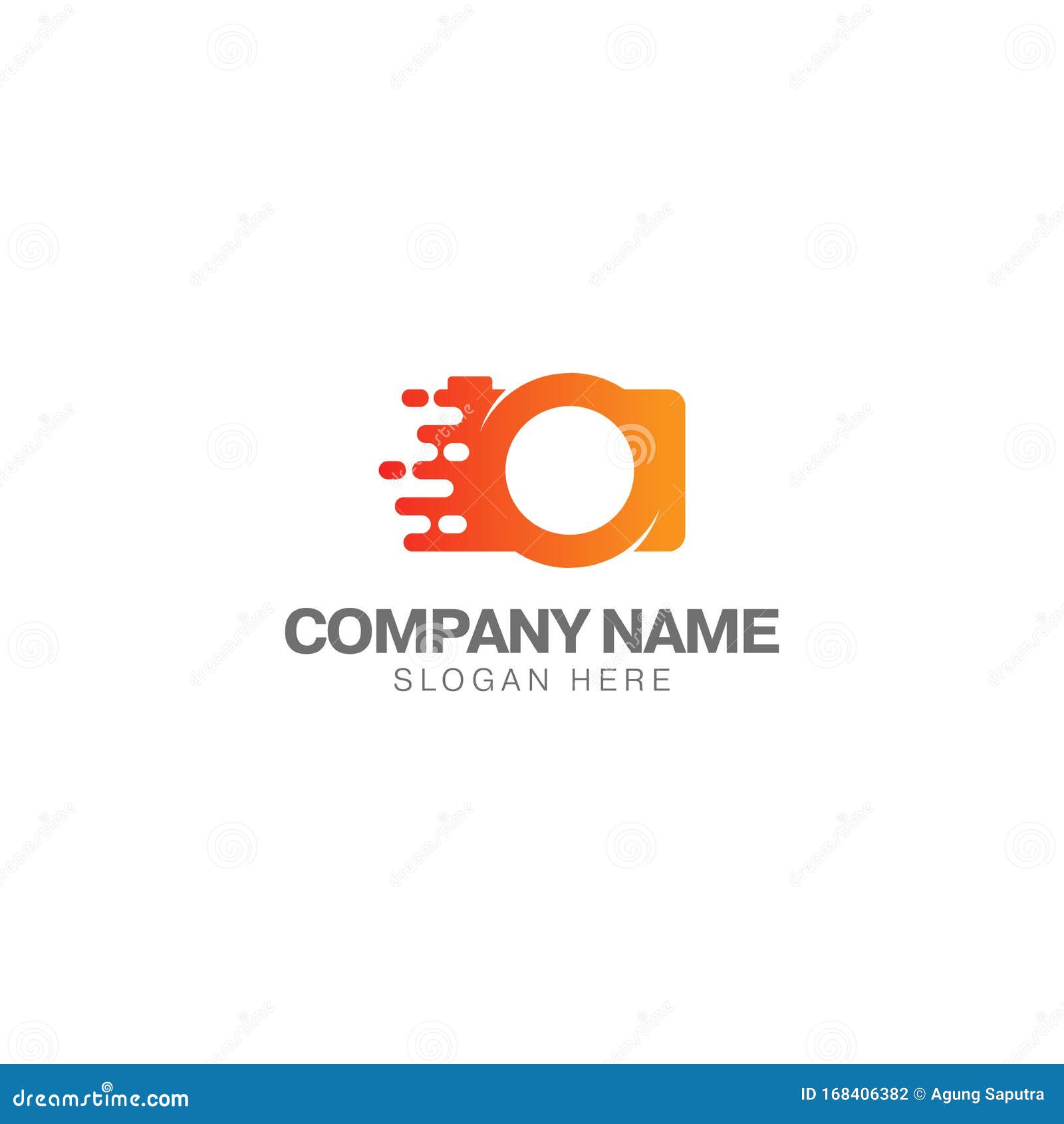 Fast Camera Logo Design Template Vector Stock Vector - Illustration of ...