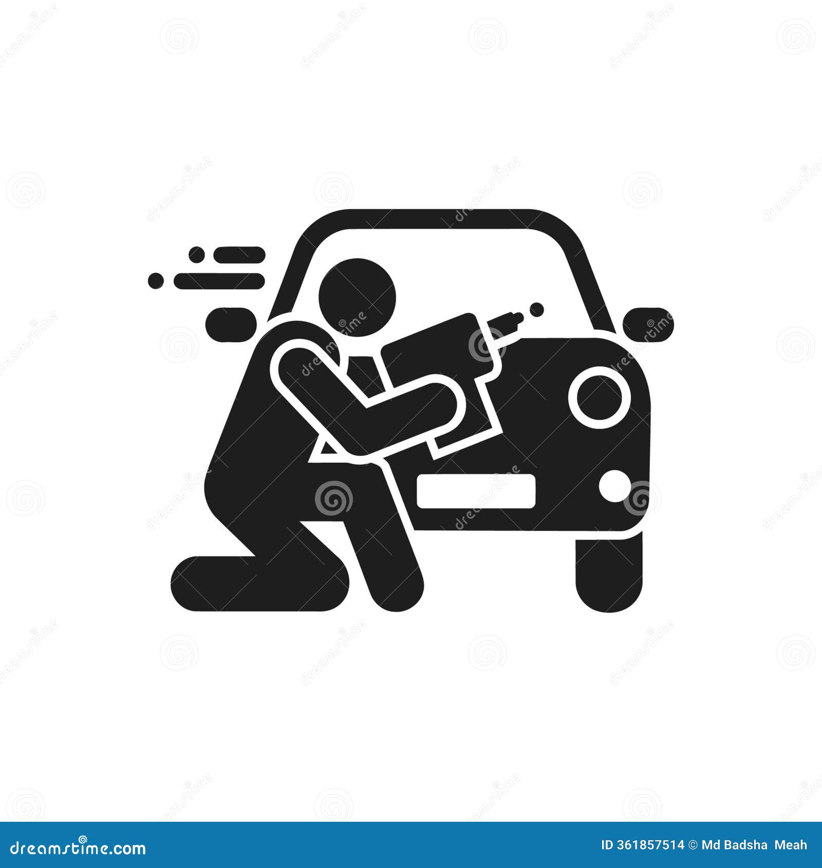 Bug Fixing Icon Vector Illustration | CartoonDealer.com #226191188